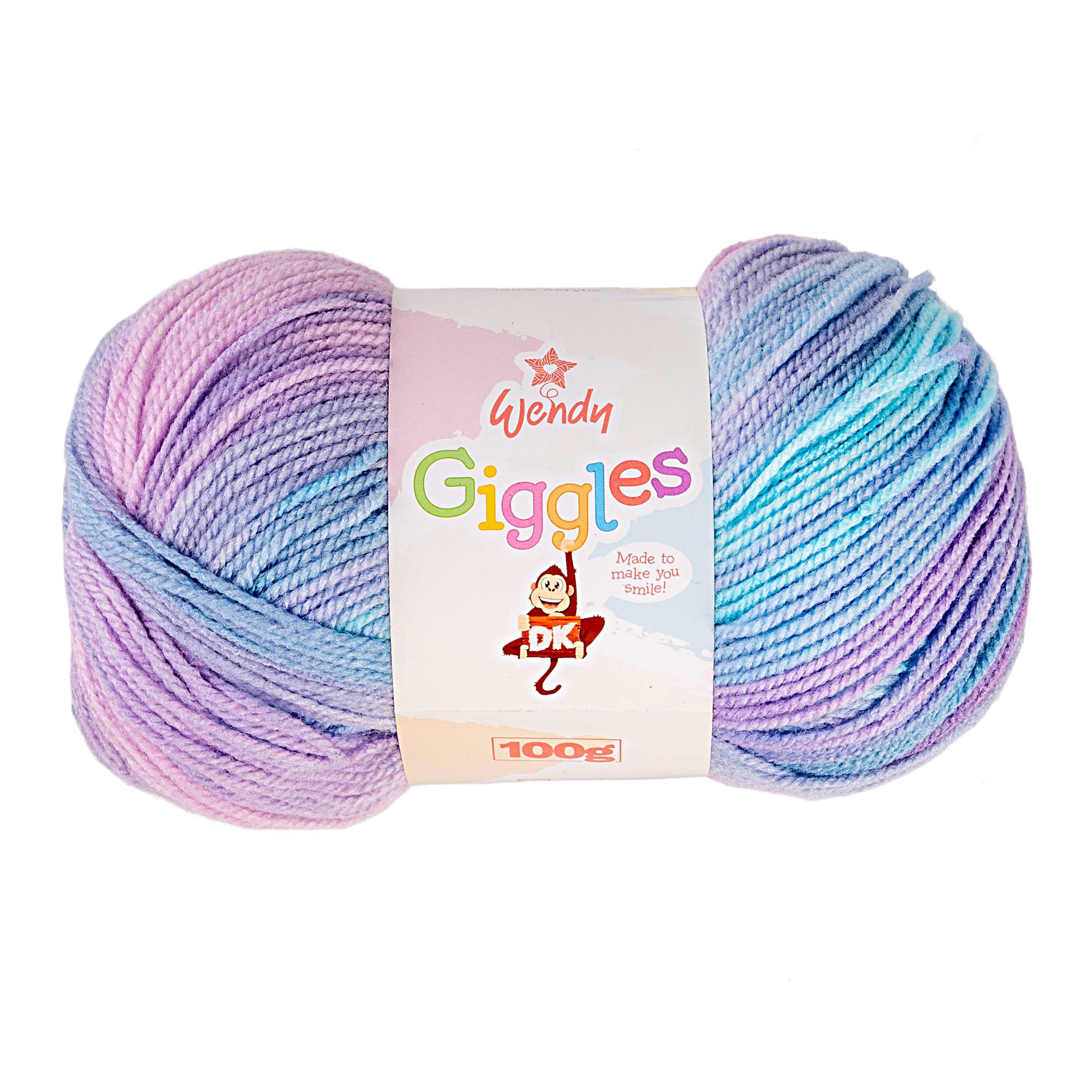 Wendy Blueberry Fudge Giggles DK Yarn 100g | Hobbycraft