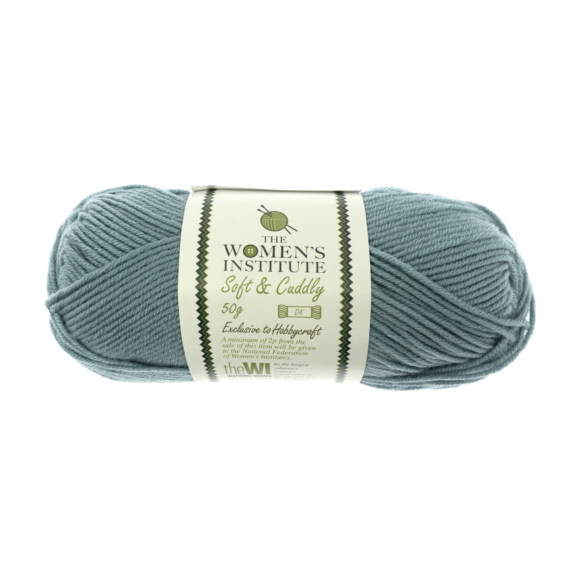 Women's Institute Sea Blue Soft and Cuddly DK Yarn 50g | Hobbycraft