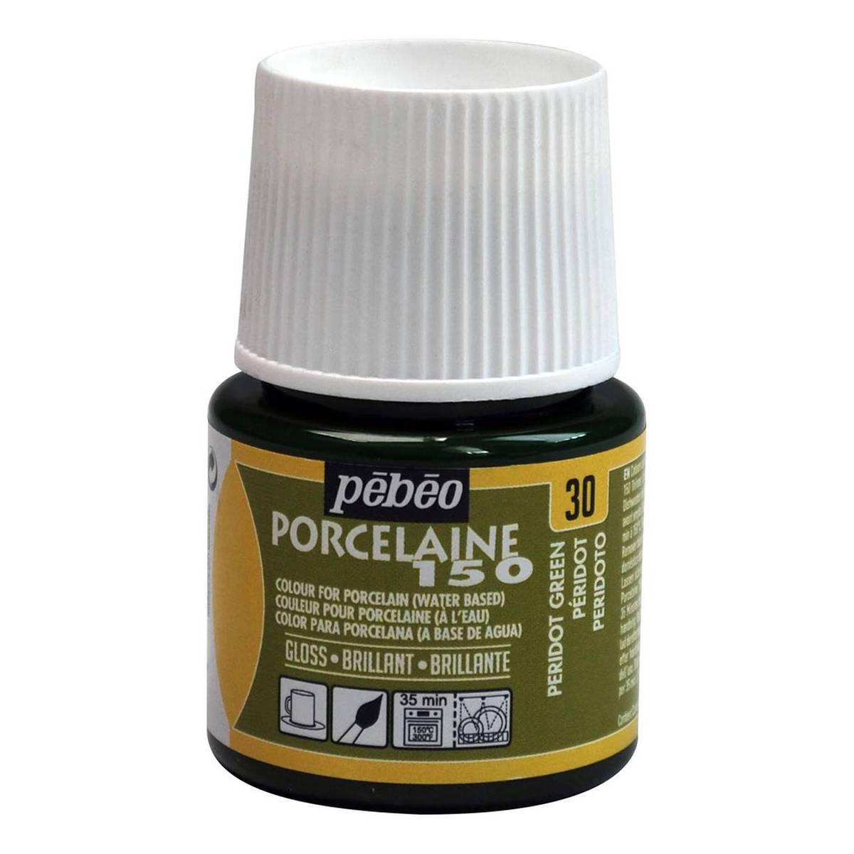 Pebeo Peridot Porcelaine 150 Paint 45ml | Hobbycraft