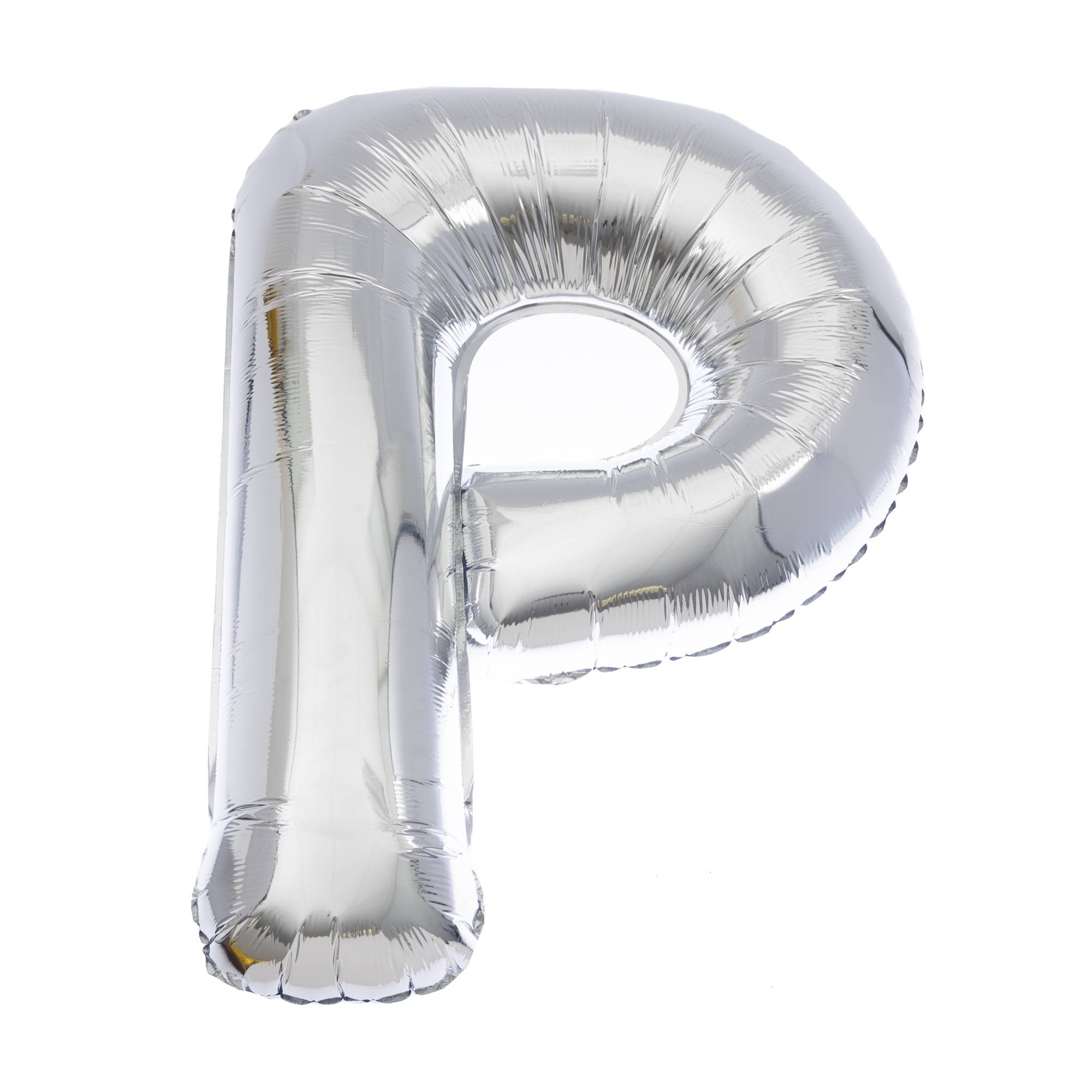 Extra Large Silver Foil Letter P Balloon | Hobbycraft