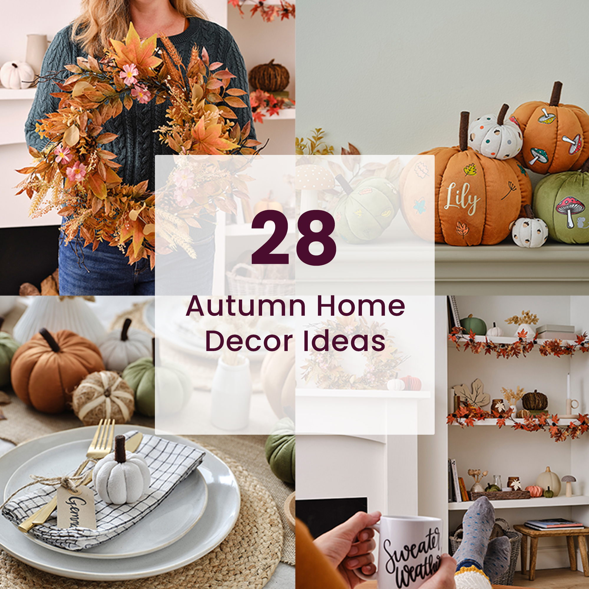 28 Autumn Home Decor Ideas | Hobbycraft