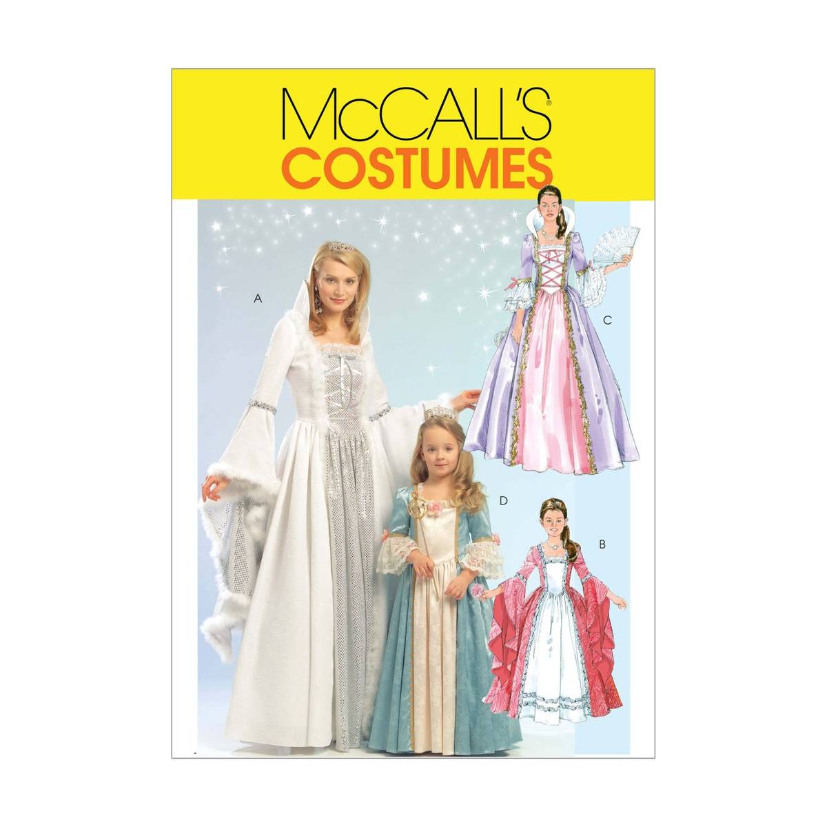 McCall’s Women’s Princess Costume Sewing Pattern M5731 (S-XL) | Hobbycraft