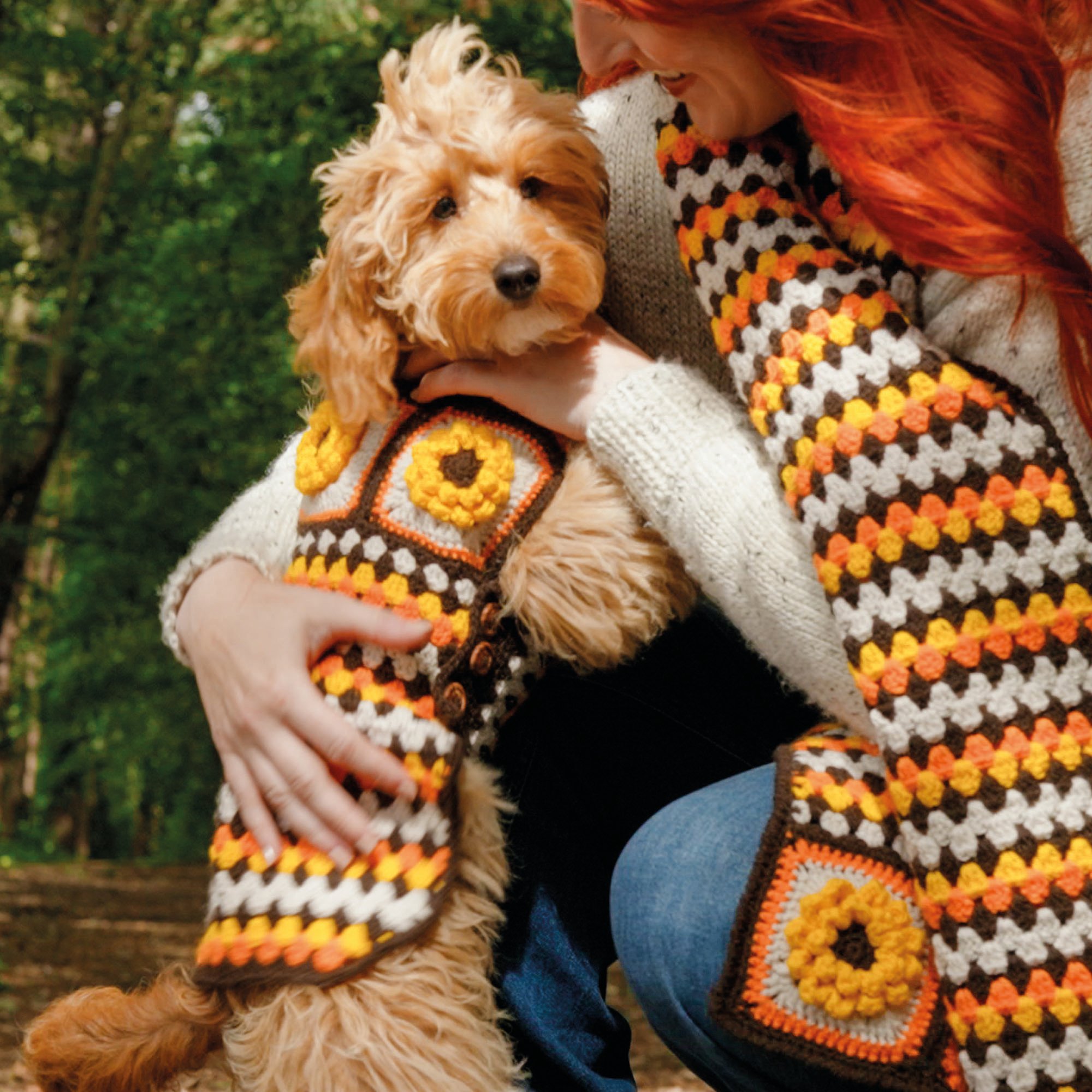 How to Crochet an Autumn Dog Coat - Free Pattern | Hobbycraft