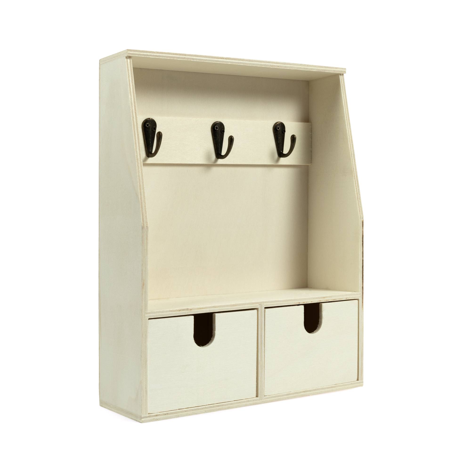 Wooden Key Cabinet 28.5cm x 12cm | Hobbycraft