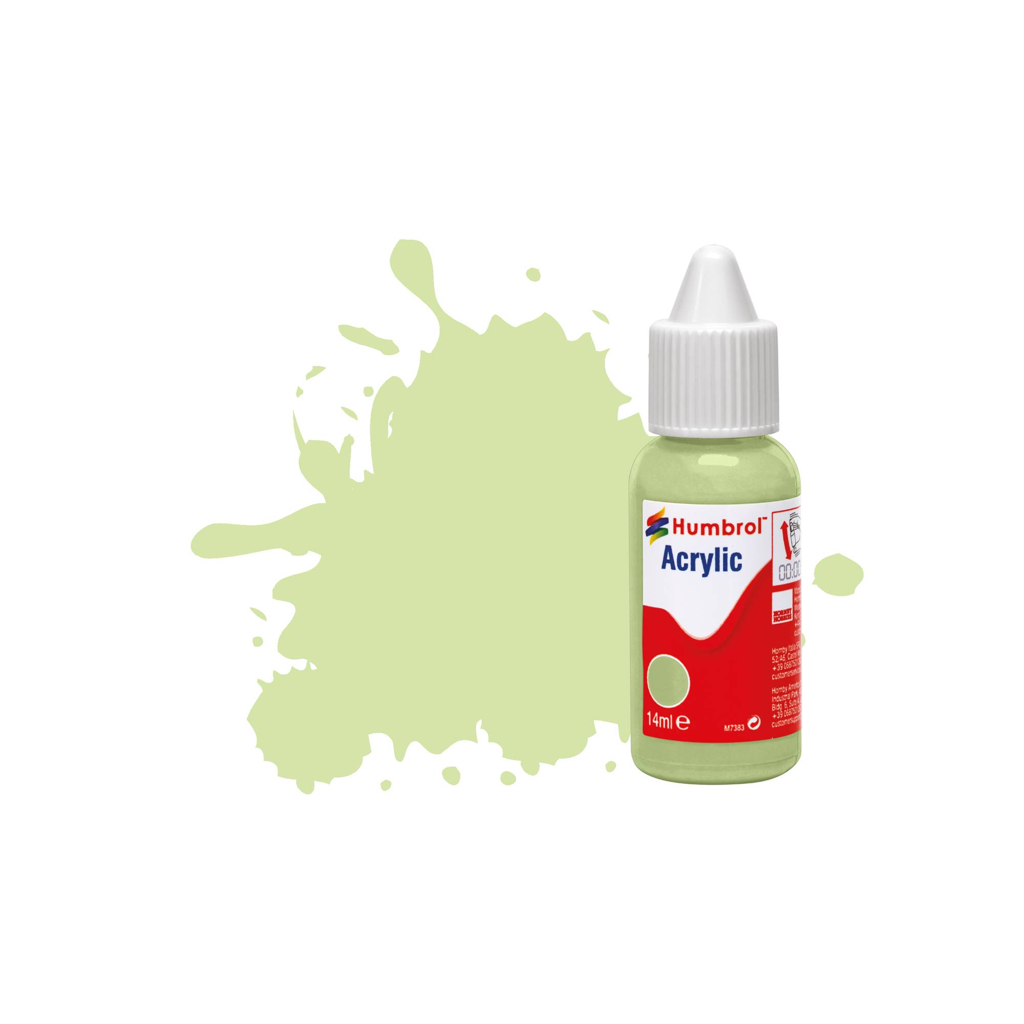 Humbrol 36 Pastel Green Matt Acrylic Paint Dropper 14ml | Hobbycraft