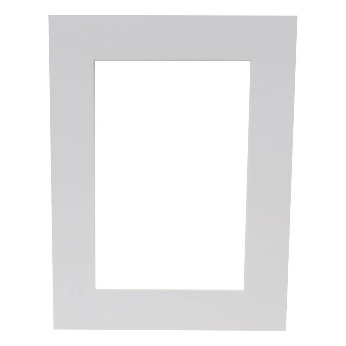 Iced White Single Aperture Mount A4 | Hobbycraft