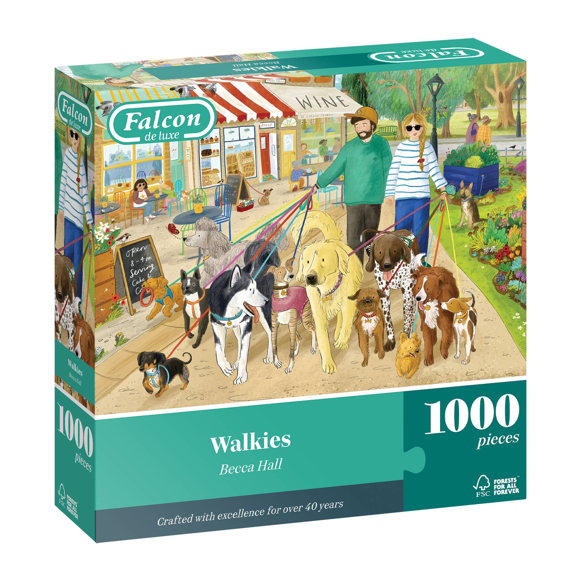 Falcon Walkies Jigsaw Puzzle 1000 Pieces | Hobbycraft