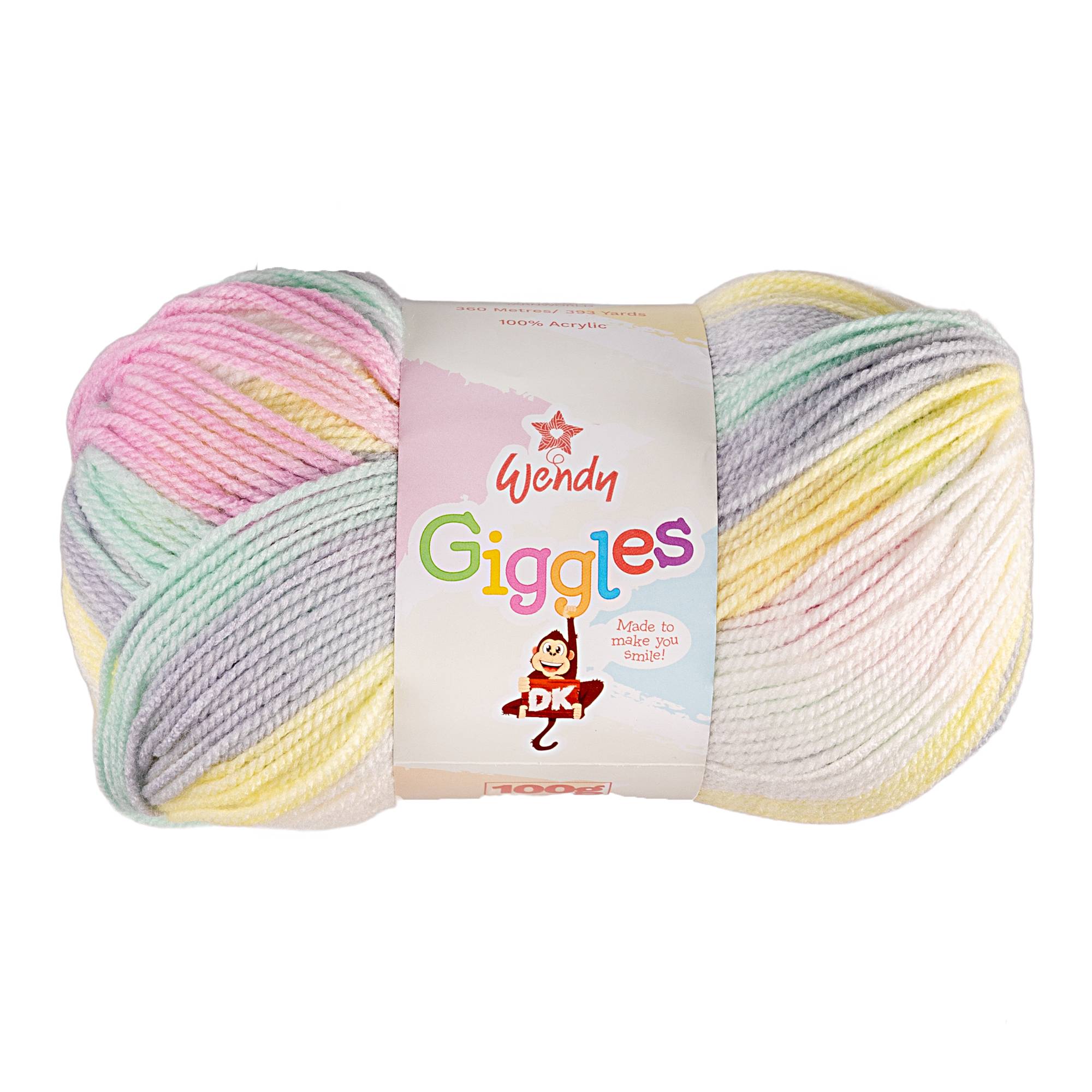 Wendy Ice Cream Sundae Giggles DK Yarn 100g | Hobbycraft