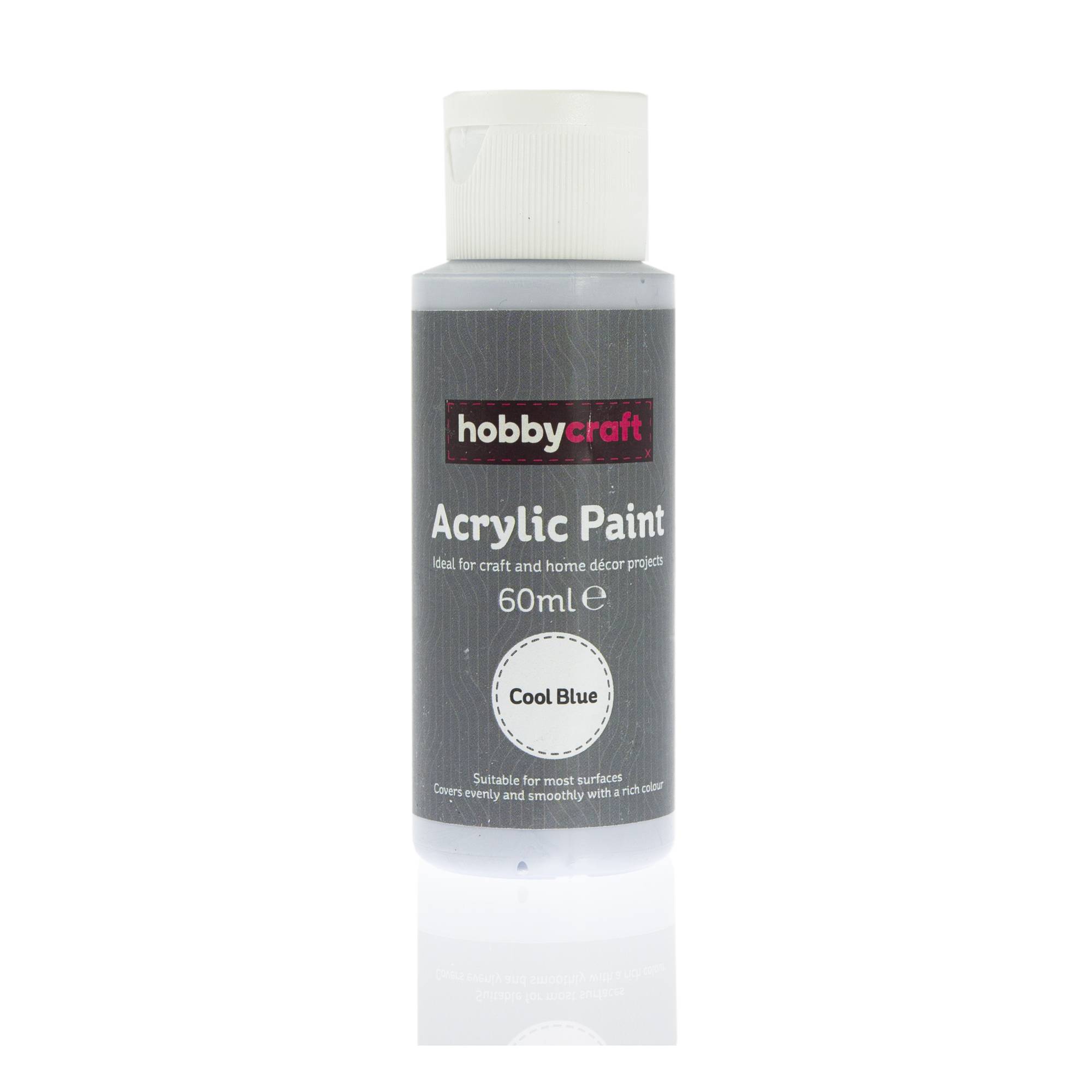 Cool Blue Acrylic Craft Paint 60ml | Hobbycraft