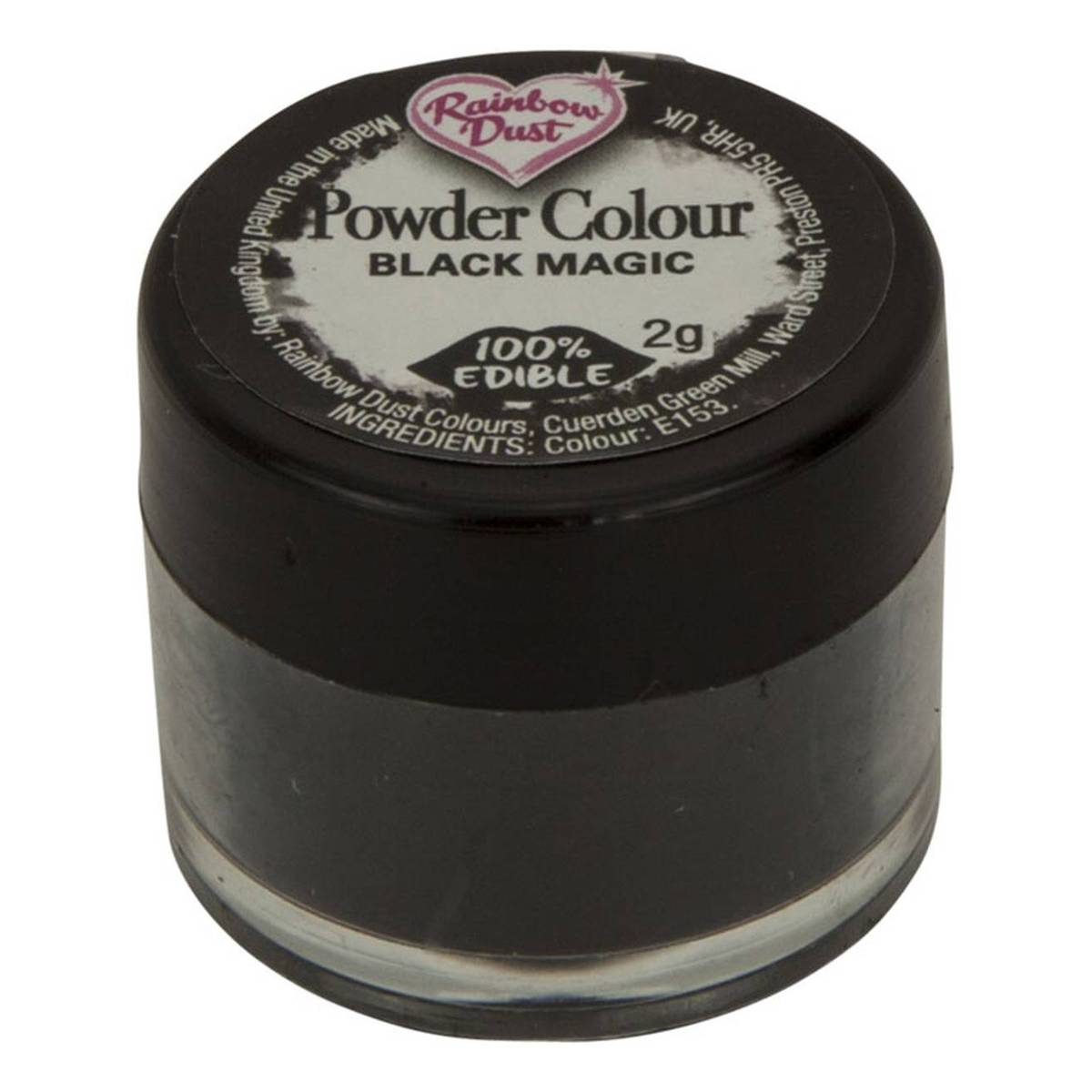 Rainbow Dust Black Magic Edible Powder Colour 2g | Hobbycraft