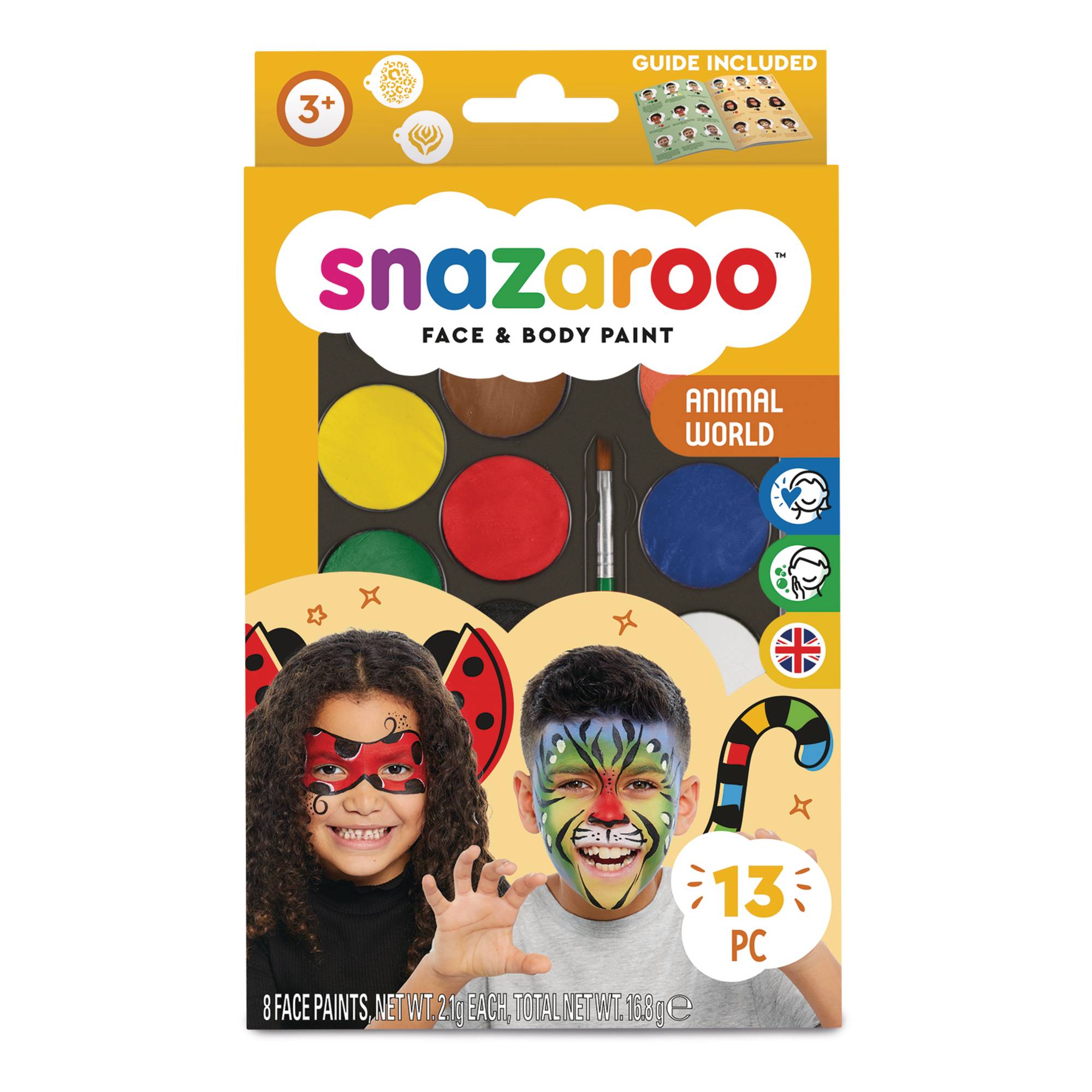 Snazaroo Animal World Face Paint Kit | Hobbycraft