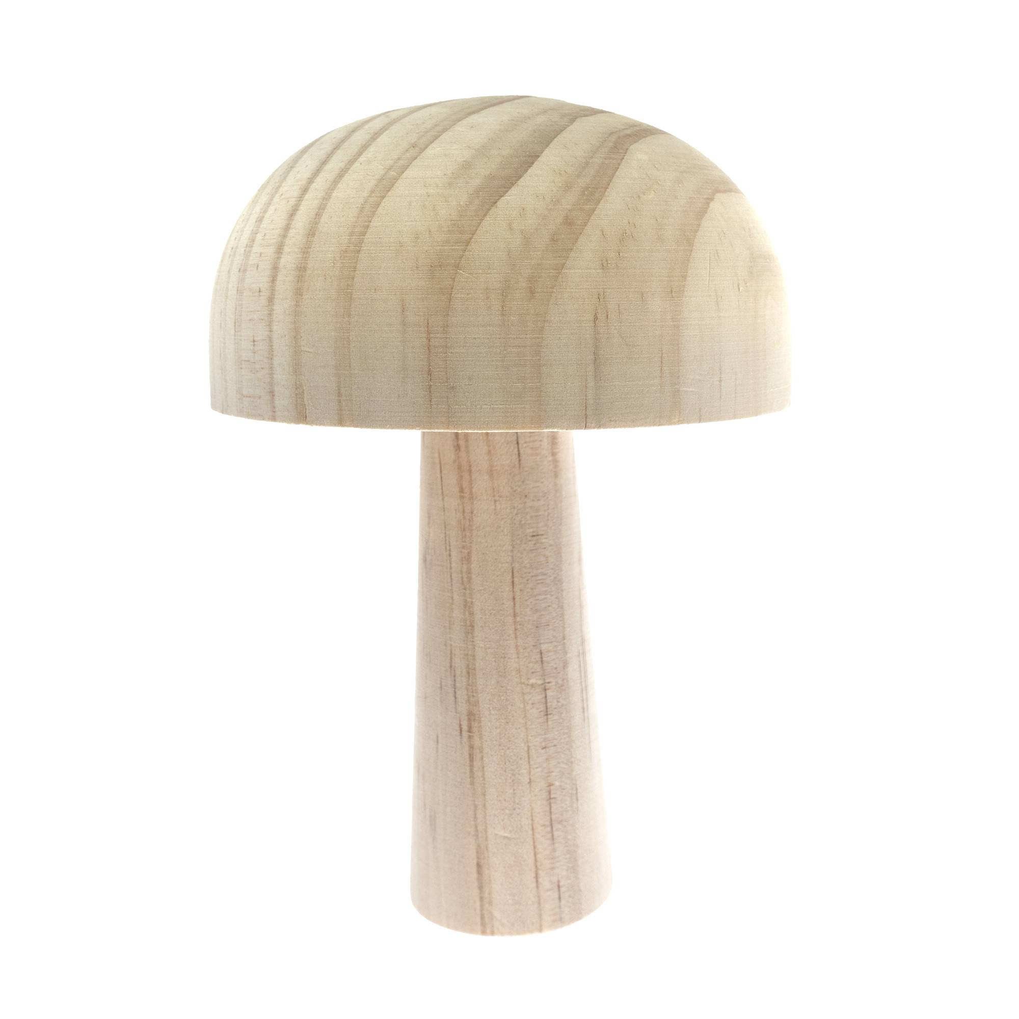 Wooden Toadstool 13cm | Hobbycraft