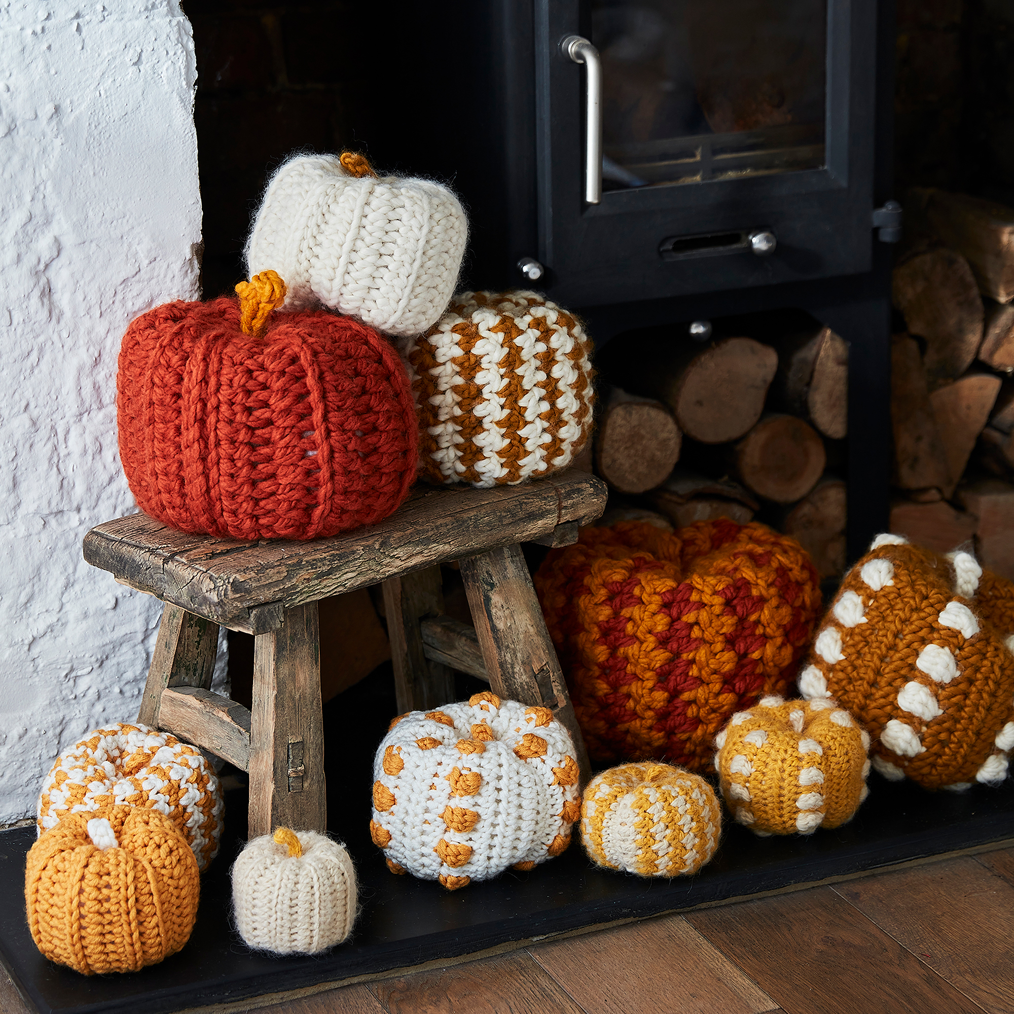How to Crochet a Collection of Pumpkins - Free Patterns | Hobbycraft