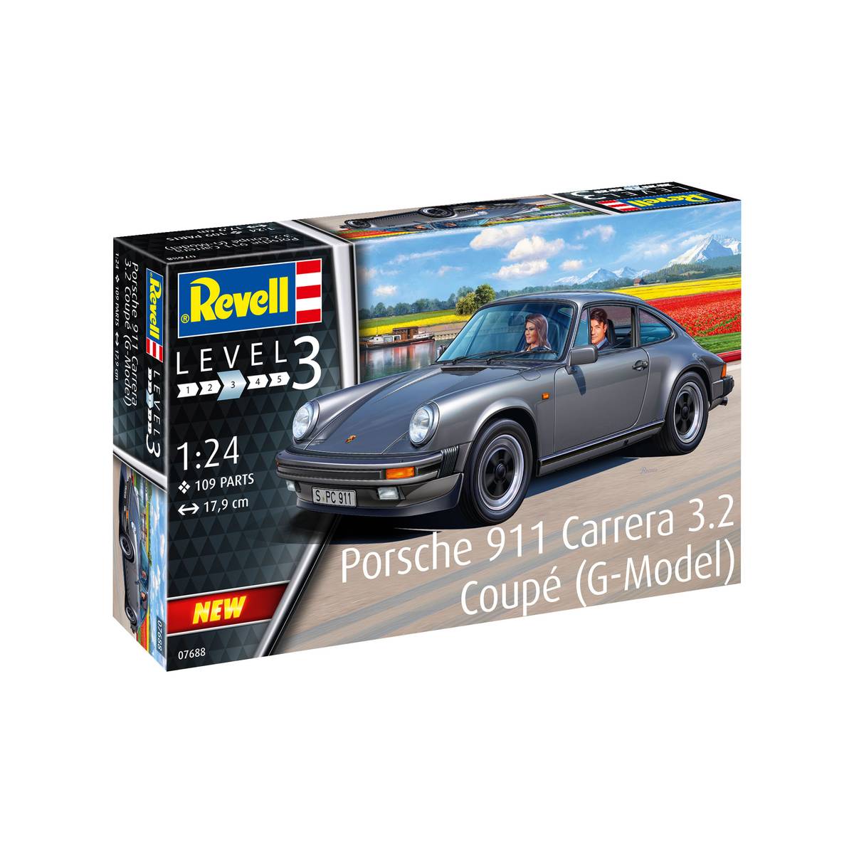 Revell Porsche 911 Carrera 3.2 G Model Coupe Model Kit 1:24 | Hobbycraft