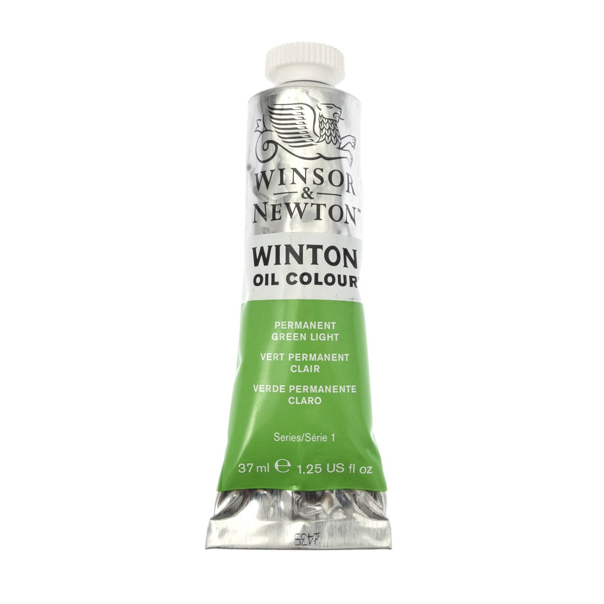 Winsor & Newton Permanent Green Light Winton Oil Colour 37ml | Hobbycraft