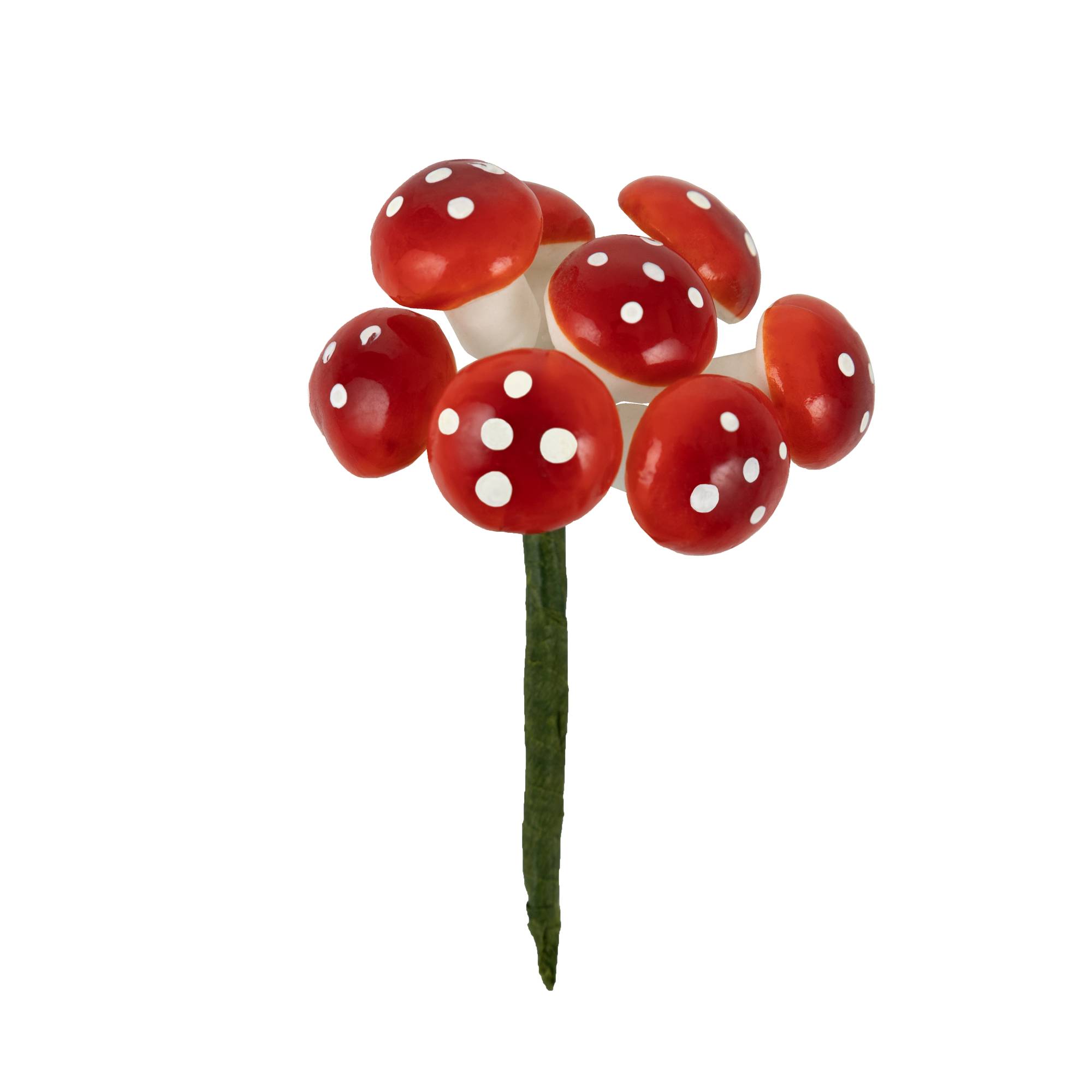Mini Toadstool Picks 7cm 8 Pack | Hobbycraft