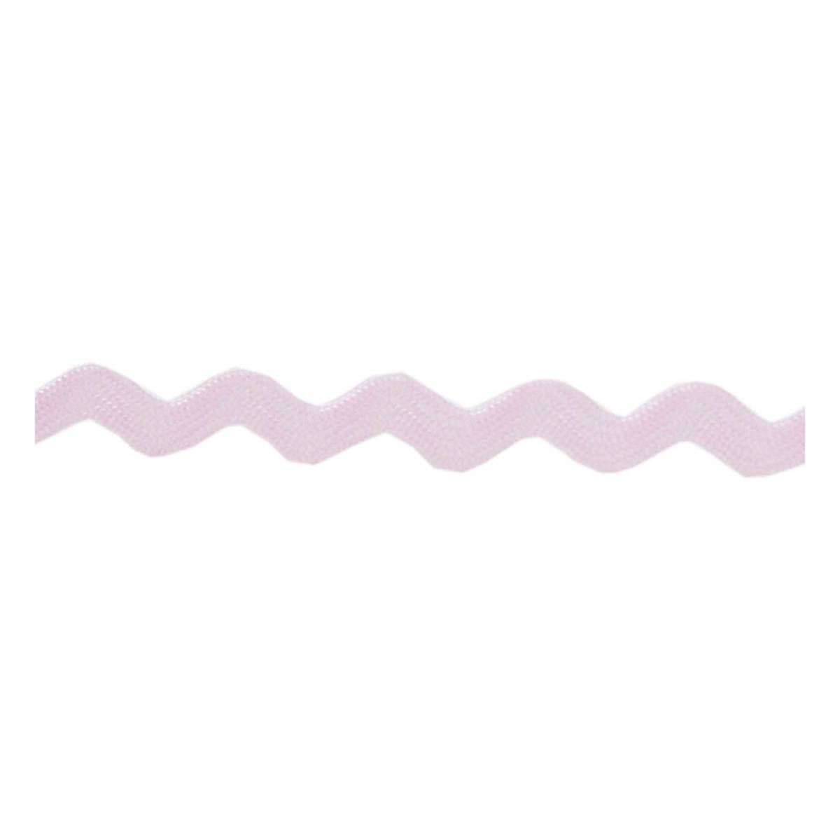 Baby Pink Ric Rac Ribbon 6mm x 4m | Hobbycraft