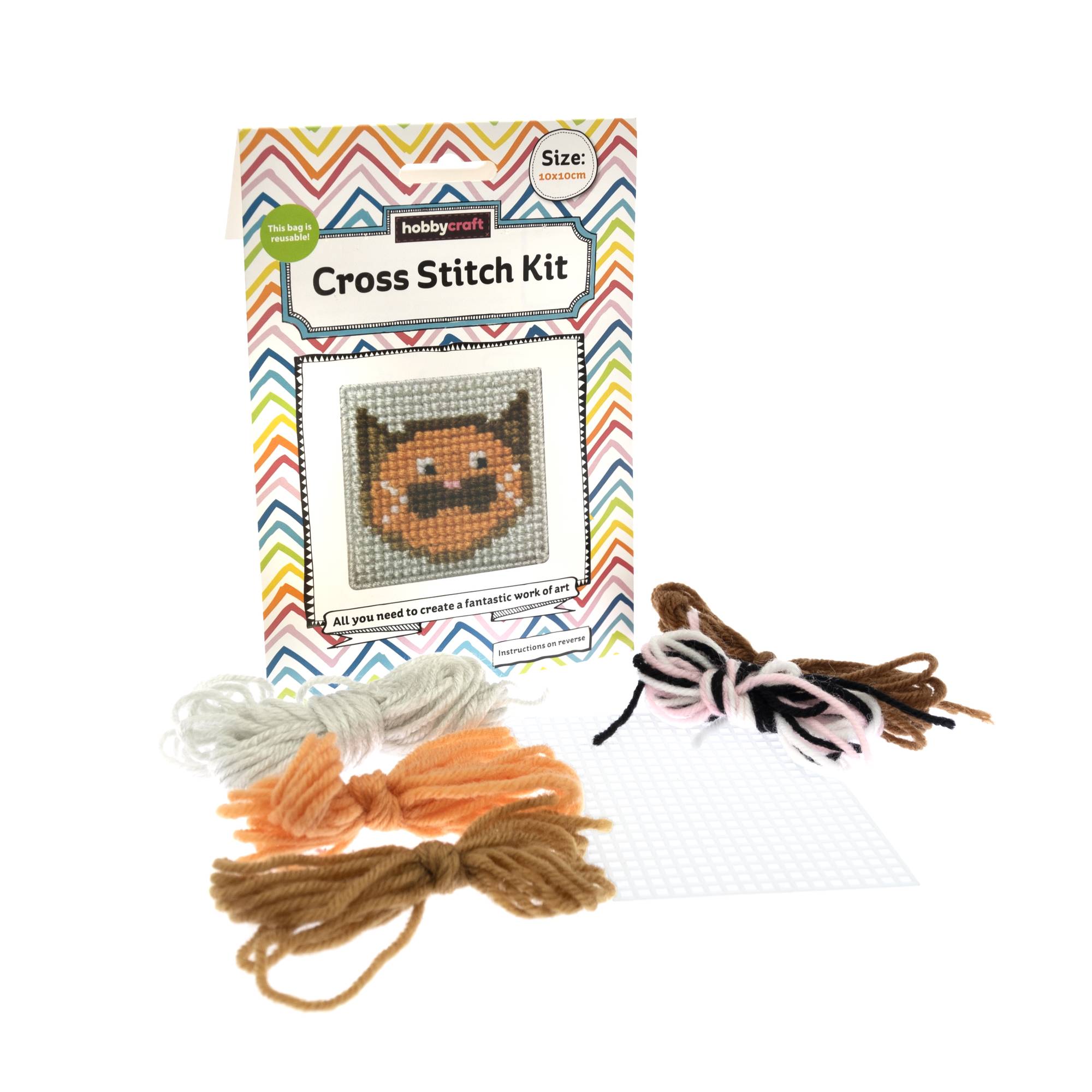 Cat Cross Stitch Kit | Hobbycraft