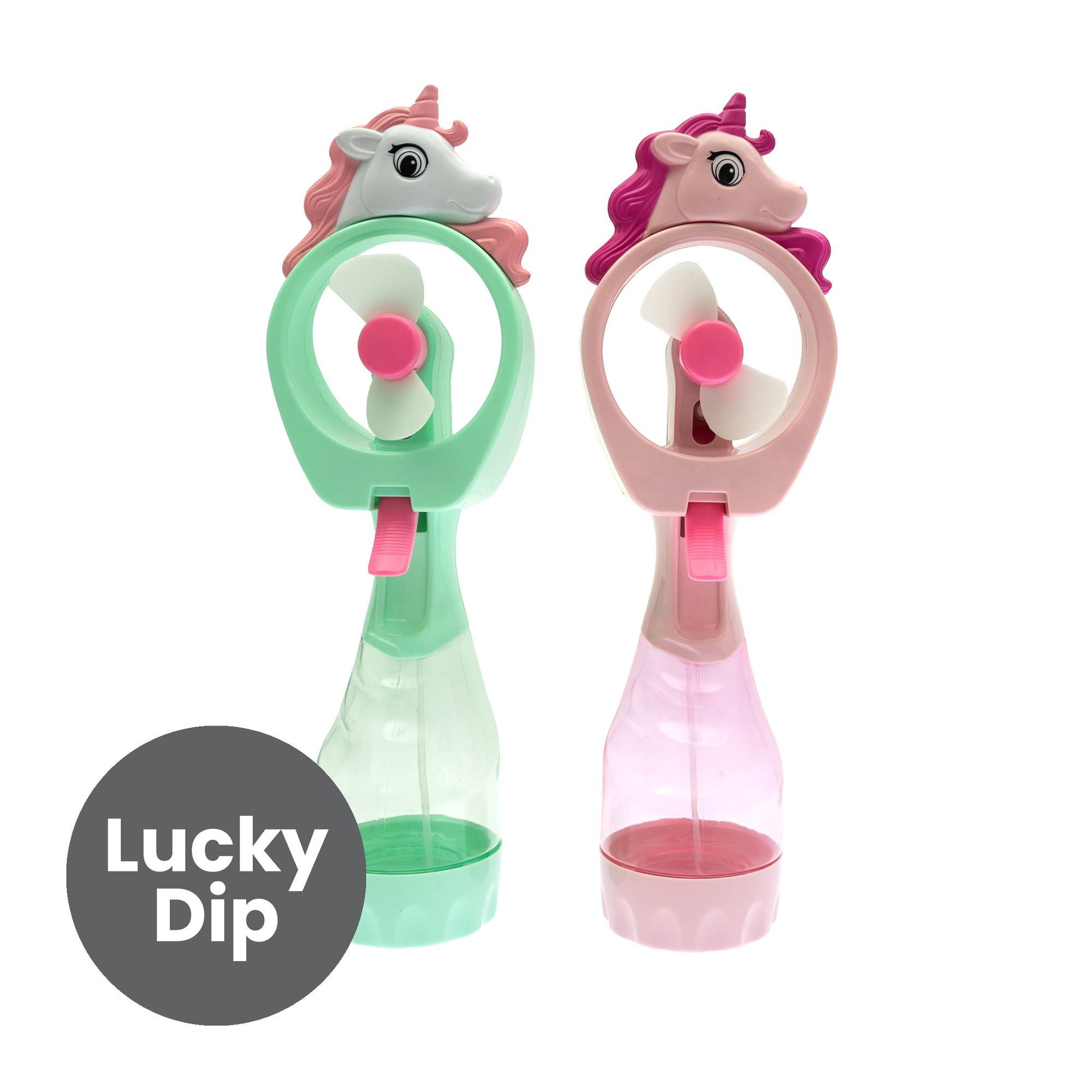 Assorted Unicorn Spray Mist Fan | Hobbycraft