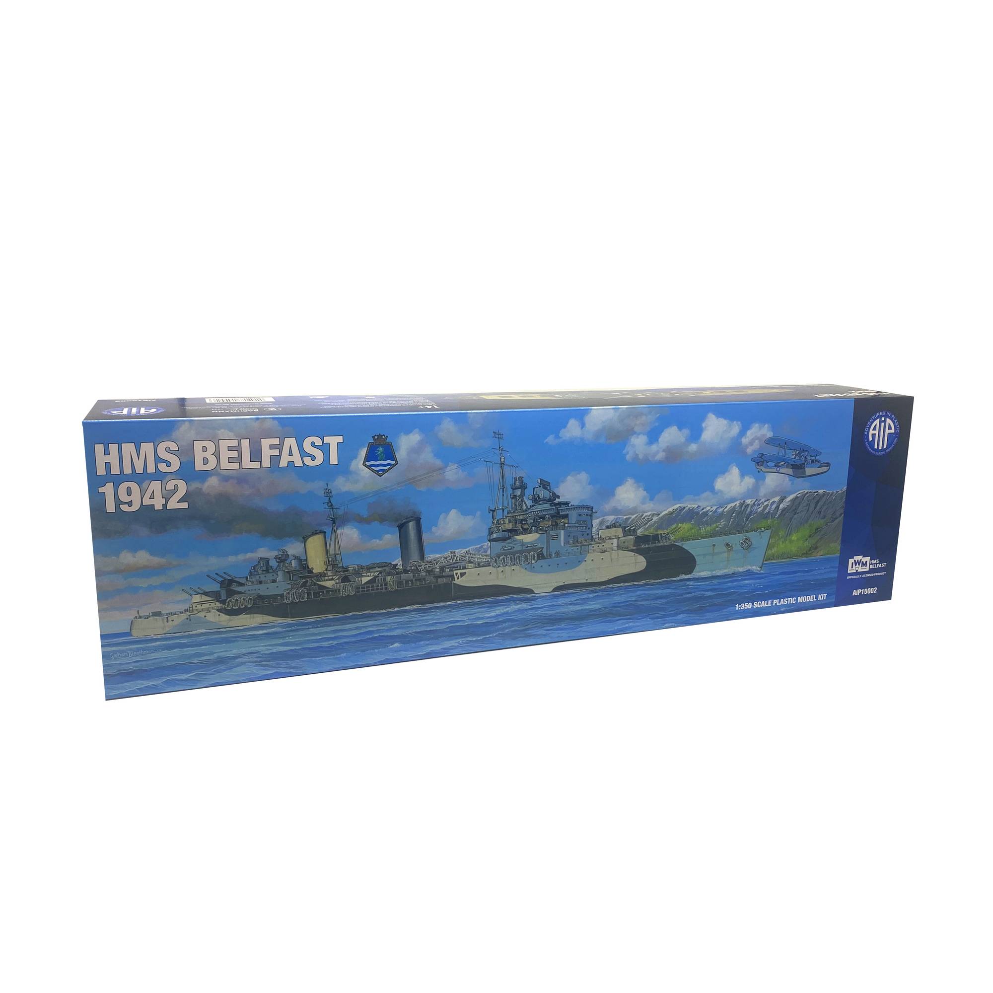 AiP HMS Belfast 1942 Model Kit 1:350 | Hobbycraft