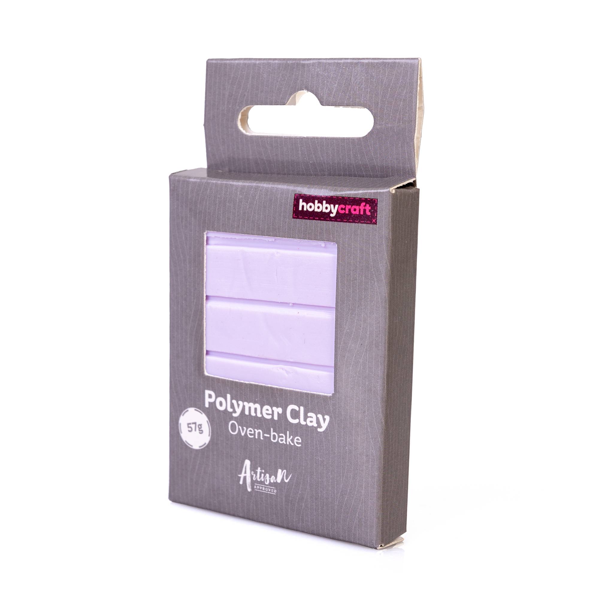 Pale Lilac Polymer Clay 57g | Hobbycraft