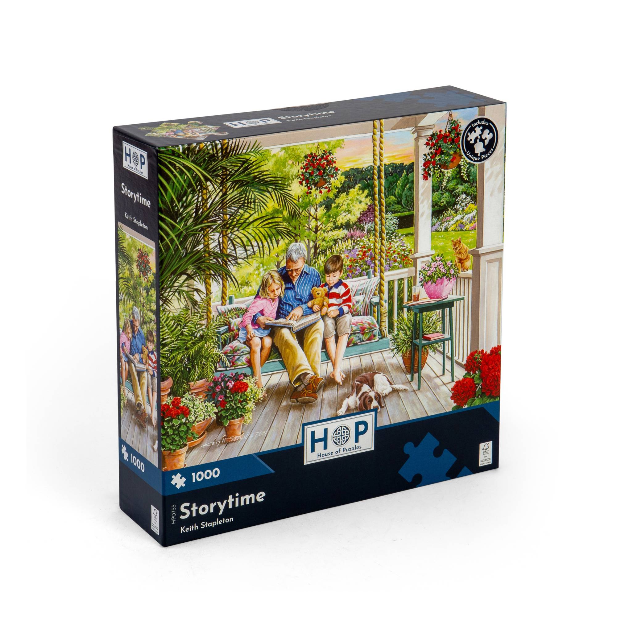 House of Puzzles Storytime Jigsaw Puzzle 1000 Pieces | Hobbycraft
