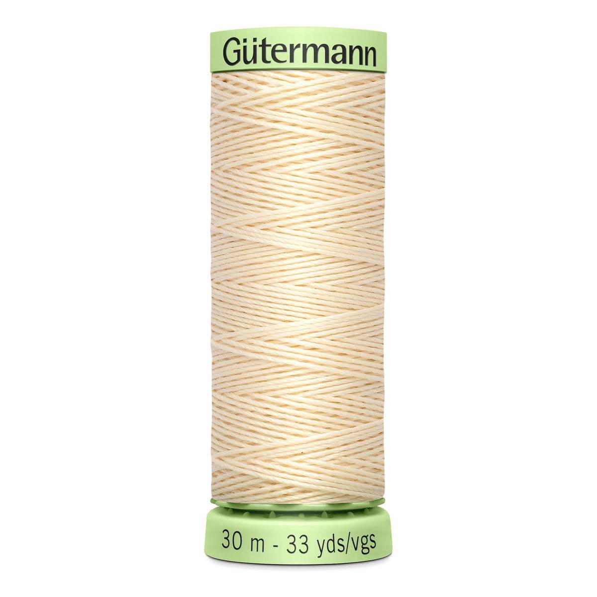 Gutermann Cream Top Stitch Thread 30m (414) | Hobbycraft