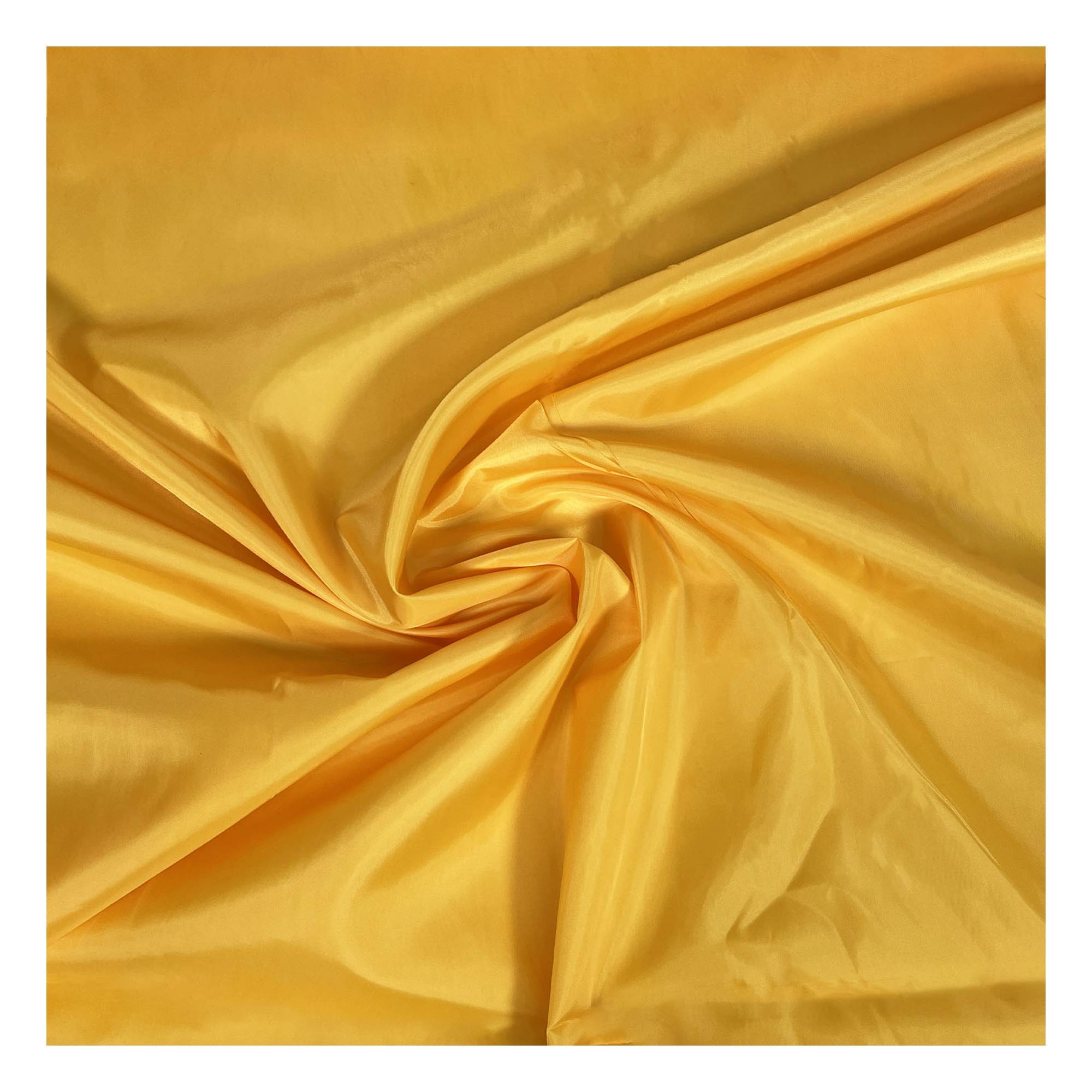 Gold Taffeta Anti-Static Lining Fabric by the Metre | Hobbycraft