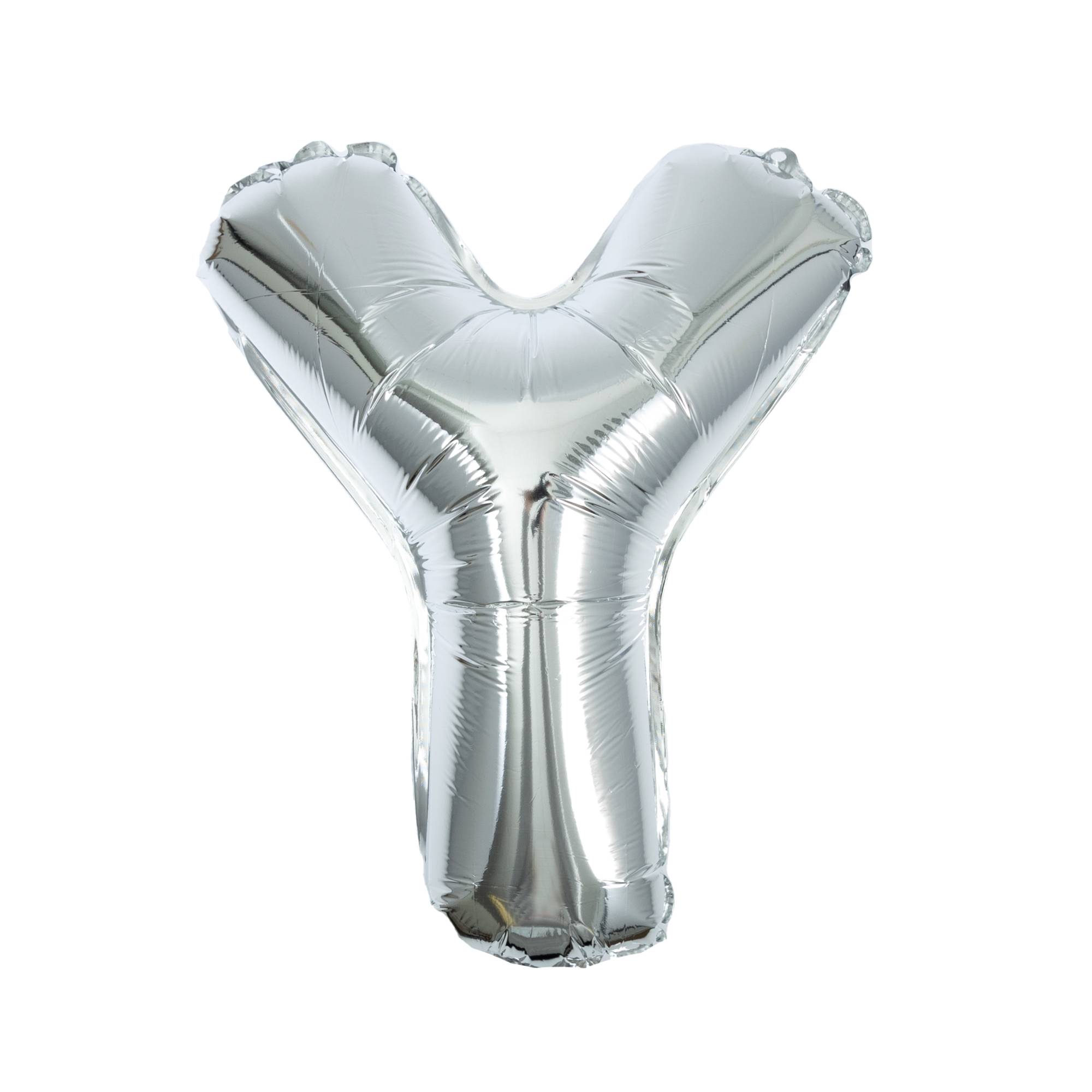 Silver Foil Letter Y Balloon | Hobbycraft