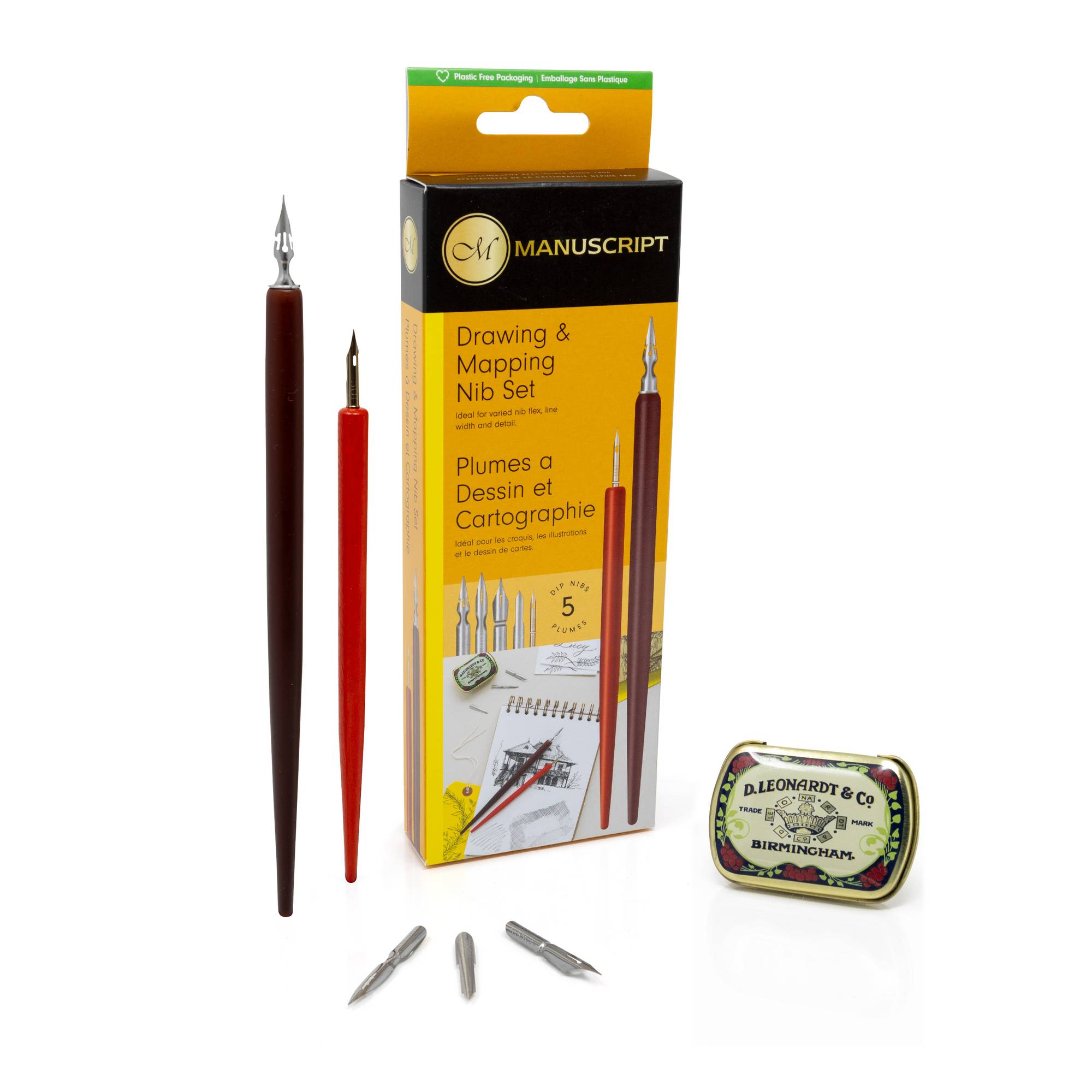 Manuscript Drawing and Mapping Dip Nib Set | Hobbycraft