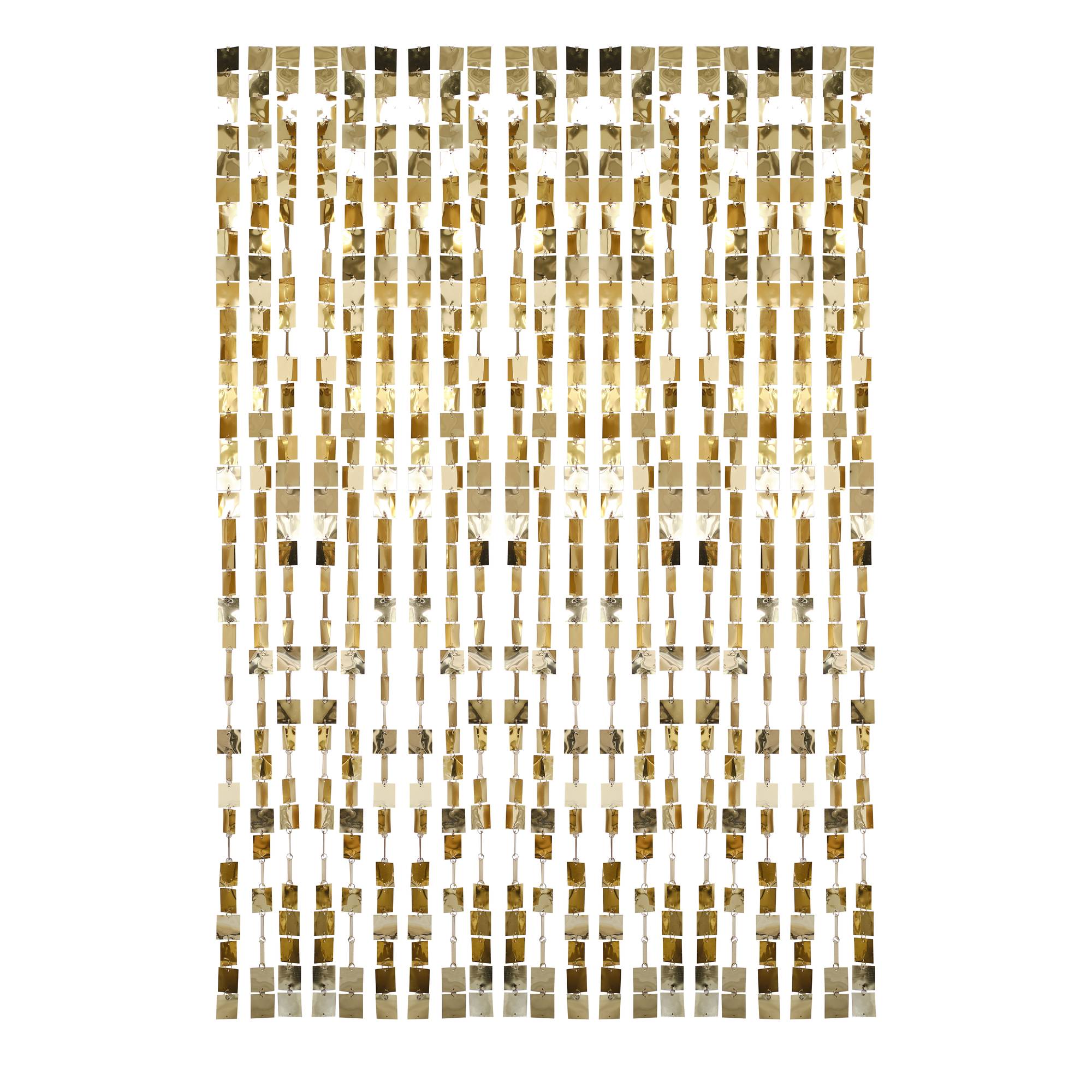 Ginger Ray Champagne Gold Sequin Hanging Backdrop 96cm x 2m | Hobbycraft
