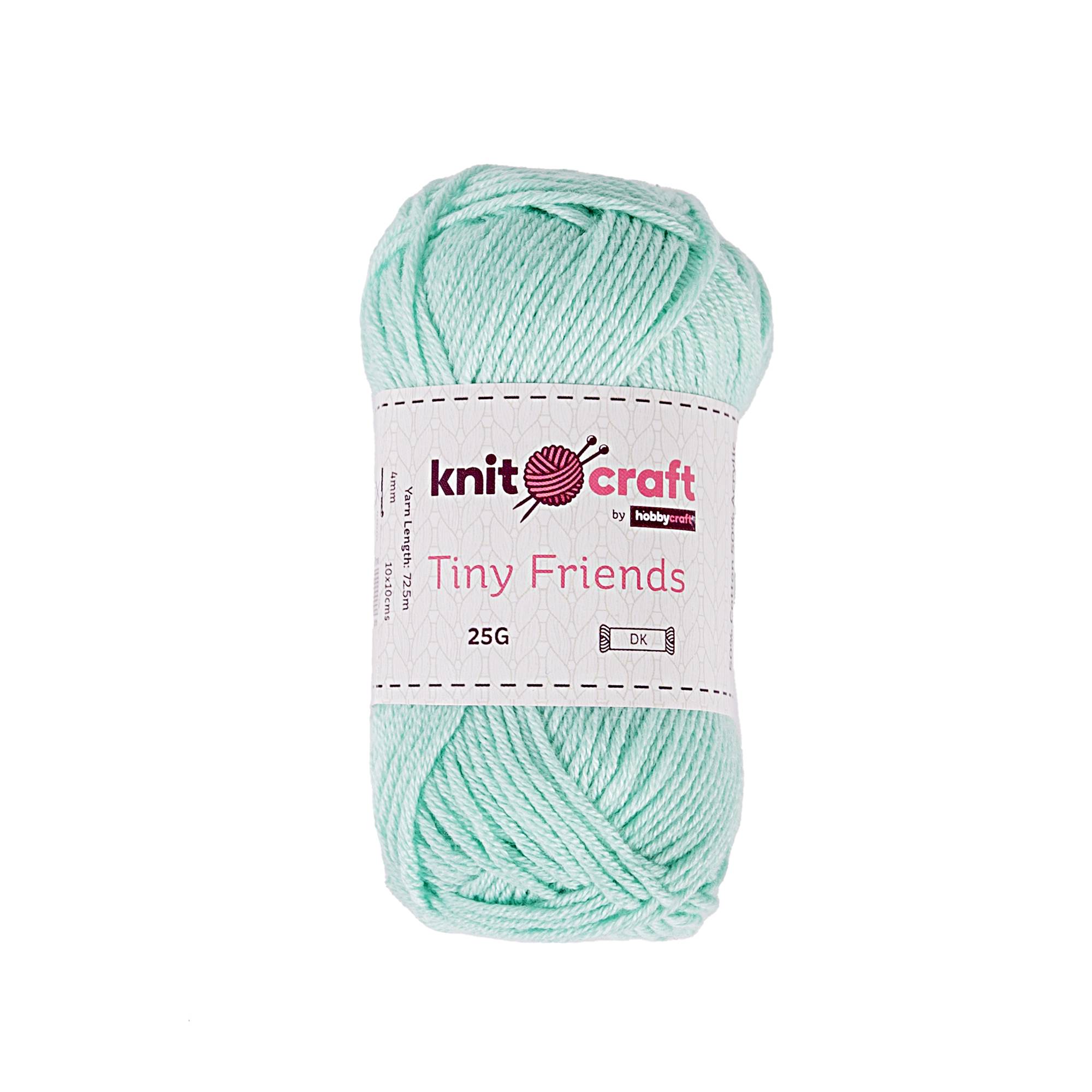 Knitcraft Mint Tiny Friends Yarn 25g | Hobbycraft