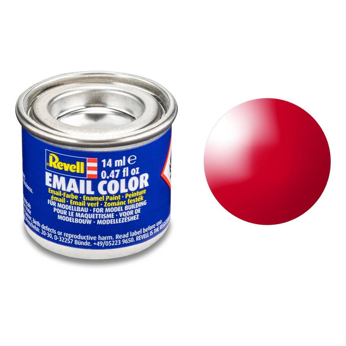 Revell Ferrari Red Gloss Enamel Paint 14ml (34) | Hobbycraft