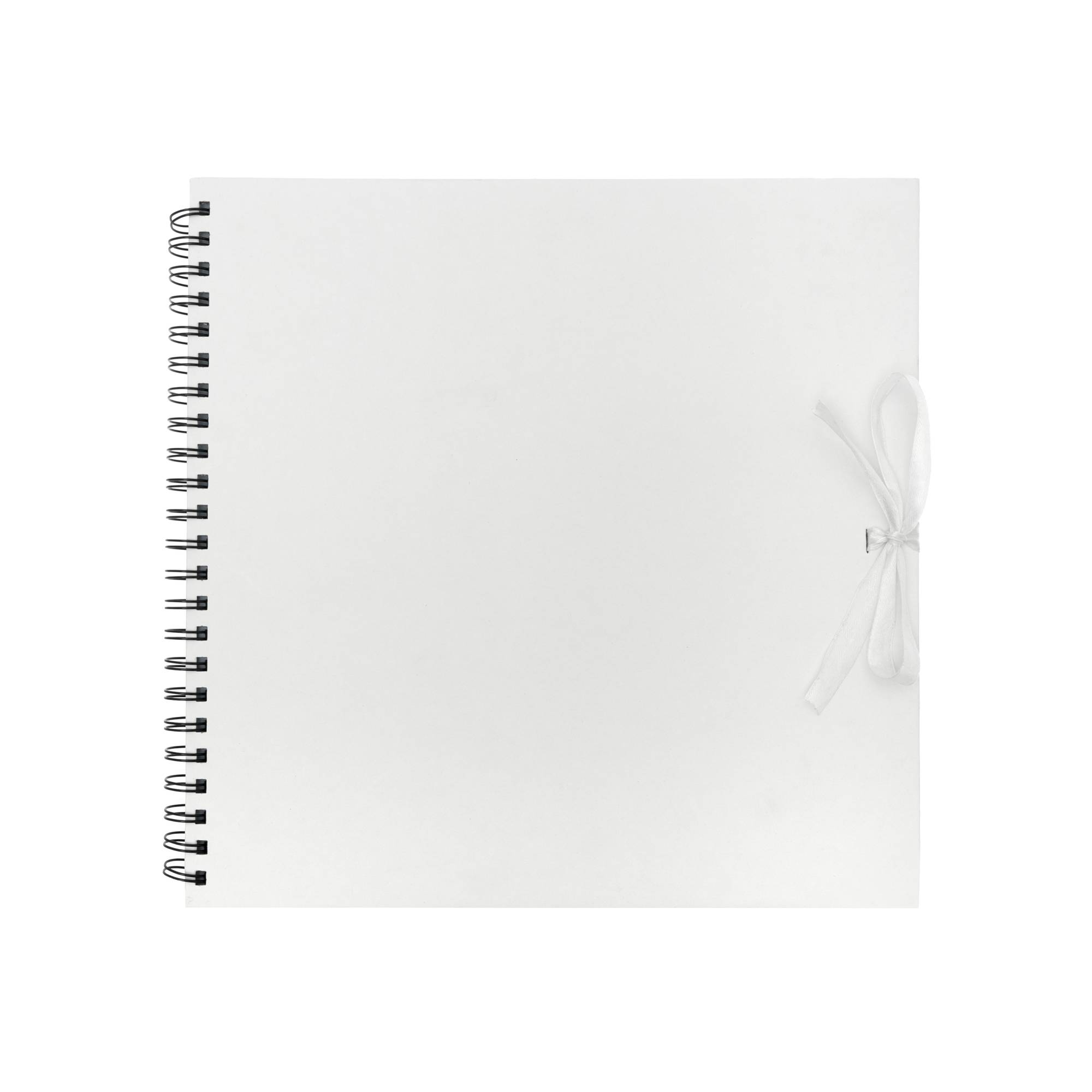 White Scrapbook with Coloured Sheets 8 x 8 Inches | Hobbycraft