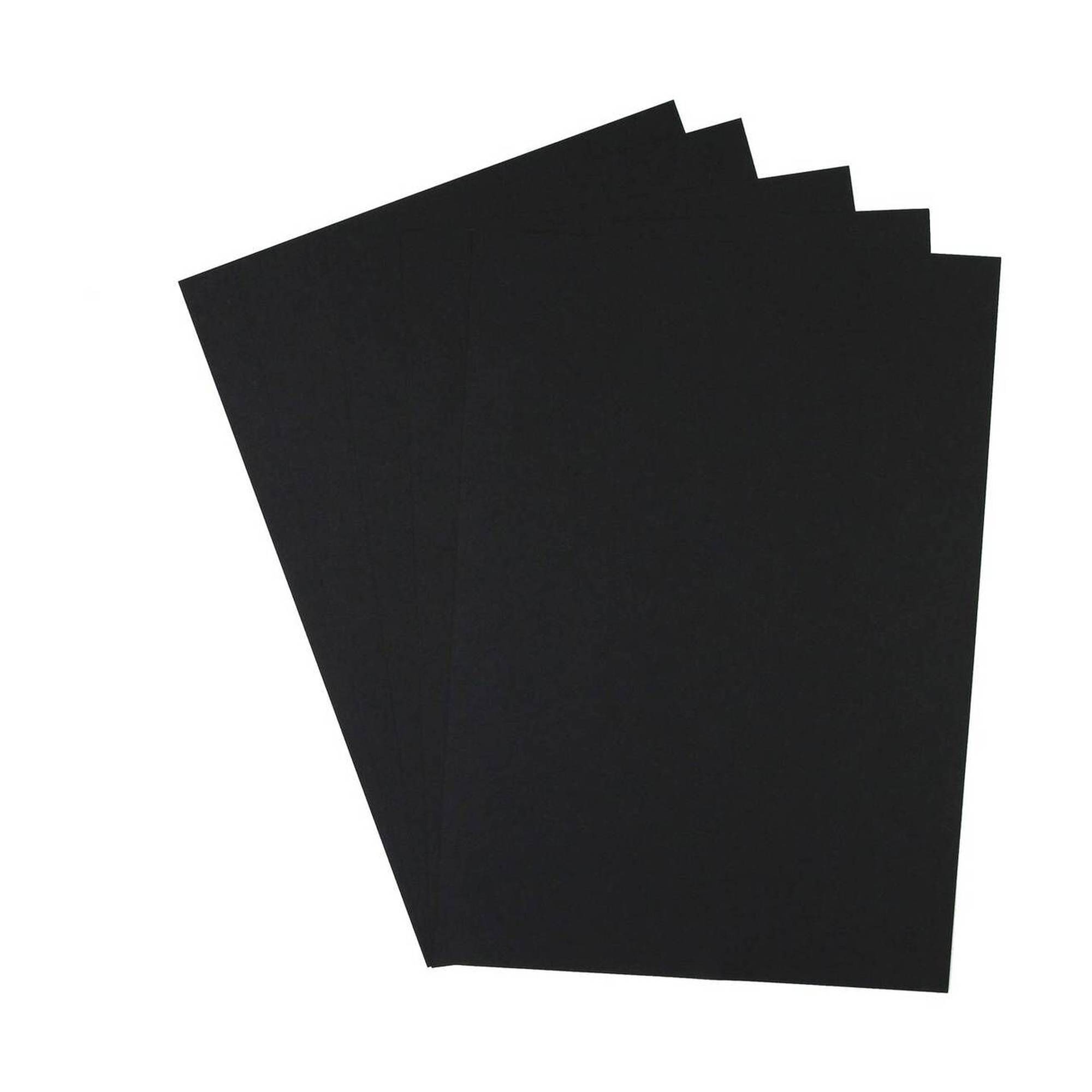 Black Card A4 70 Pack | Hobbycraft