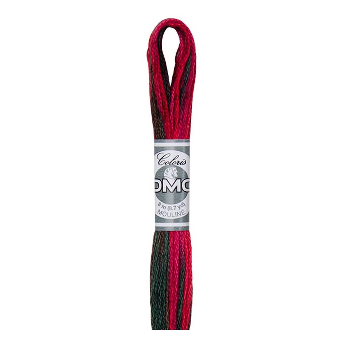 DMC Red and Green Coloris Mouline Cotton Thread 8m (4519) | Hobbycraft