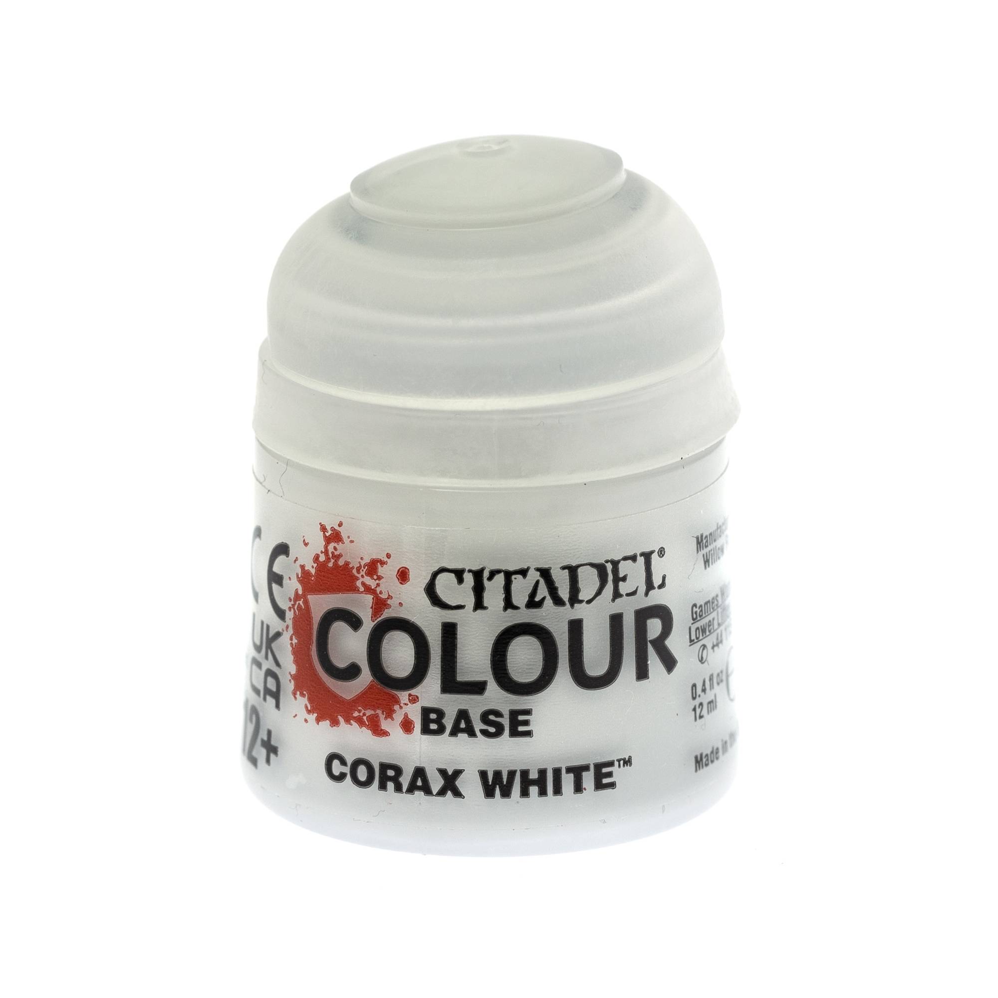 Citadel Corax White Base Paint 12ml | Hobbycraft