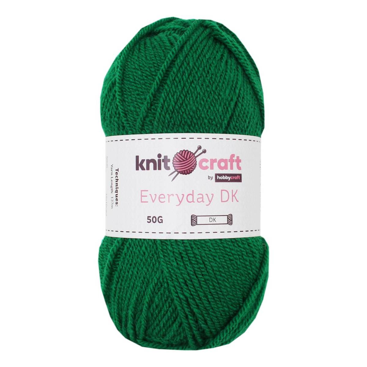 Knitcraft Fern Green Everyday DK Yarn 50g | Hobbycraft