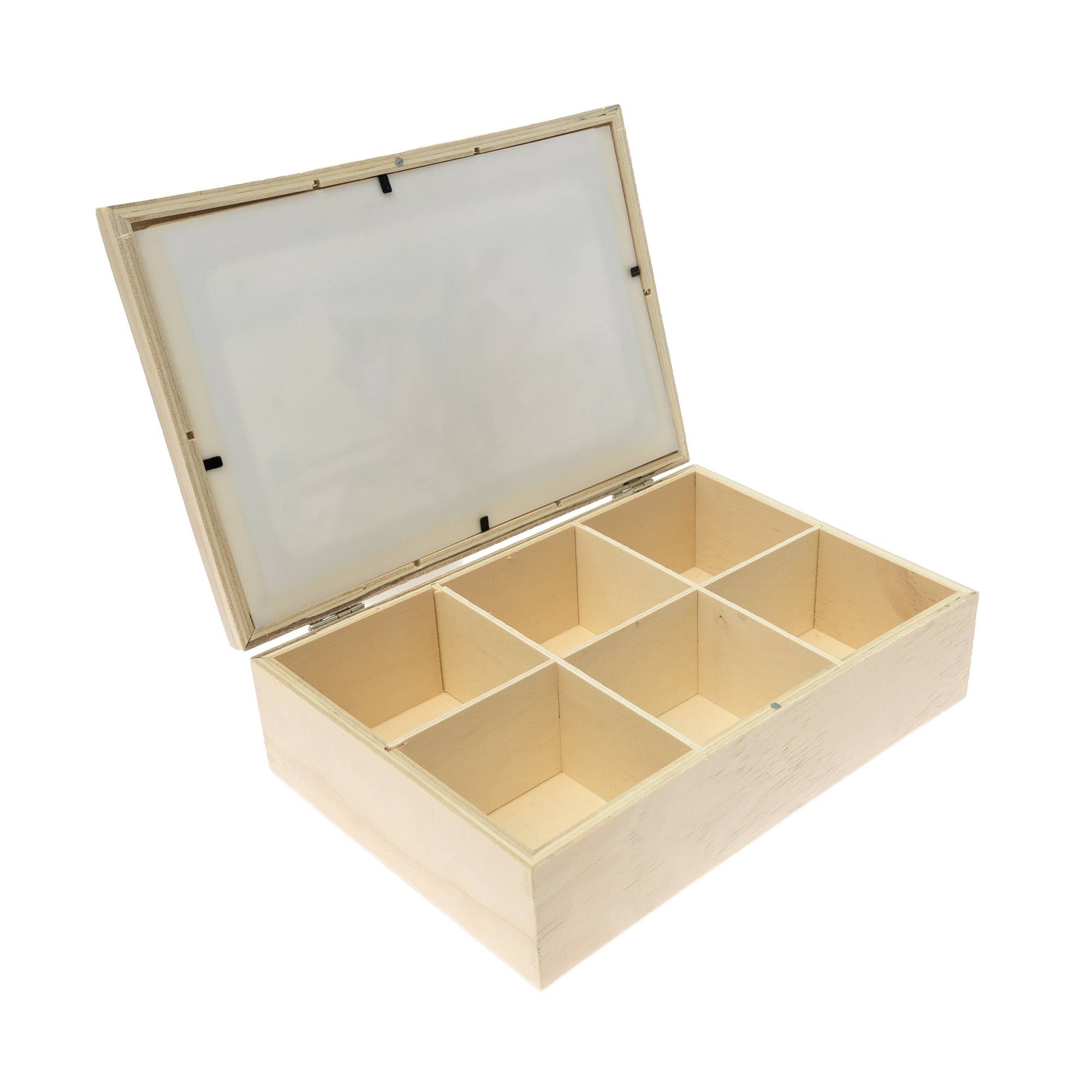 Wooden Divider Box 24cm x 17cm x 7cm | Hobbycraft