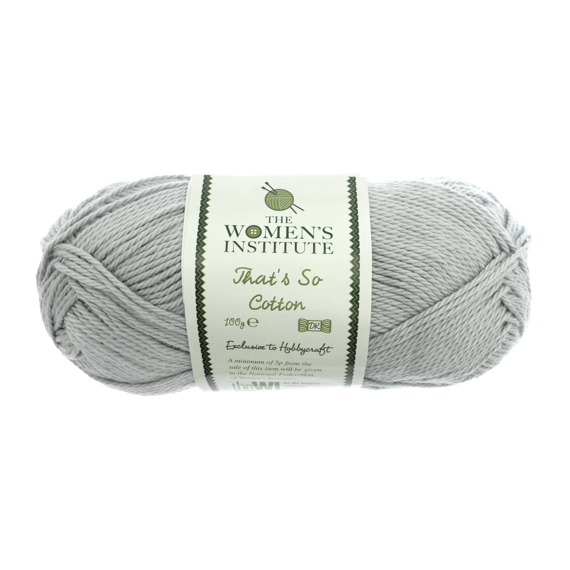 Women’s Institute Silken That’s So Cotton DK Yarn 100g | Hobbycraft