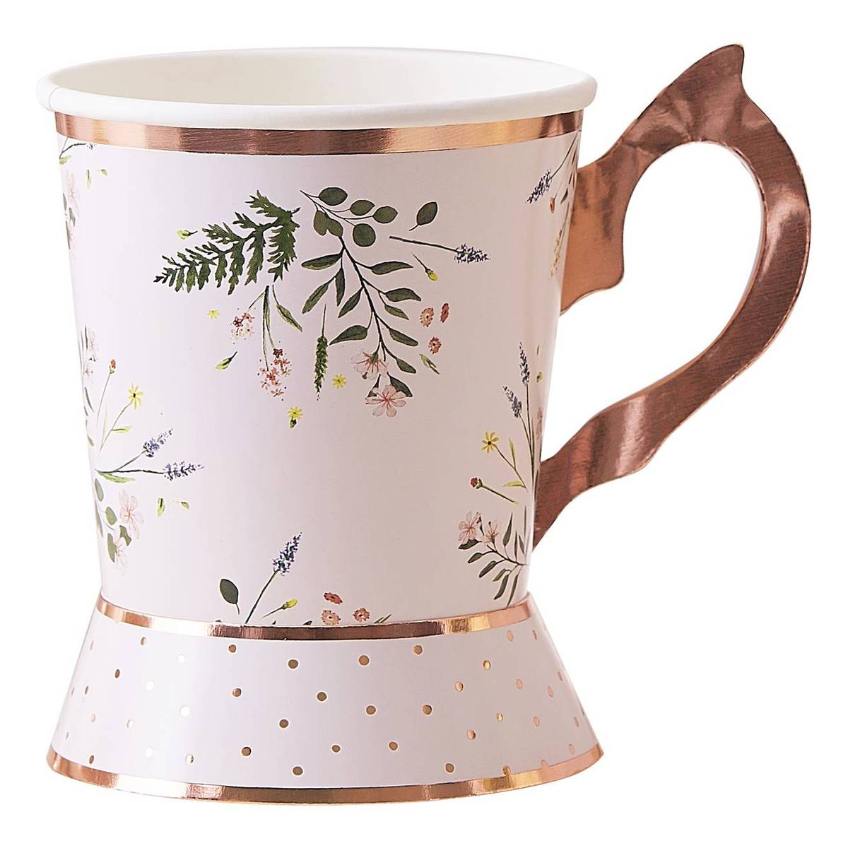 Ginger Ray Afternoon Tea Party Cups 8 Pack | Hobbycraft