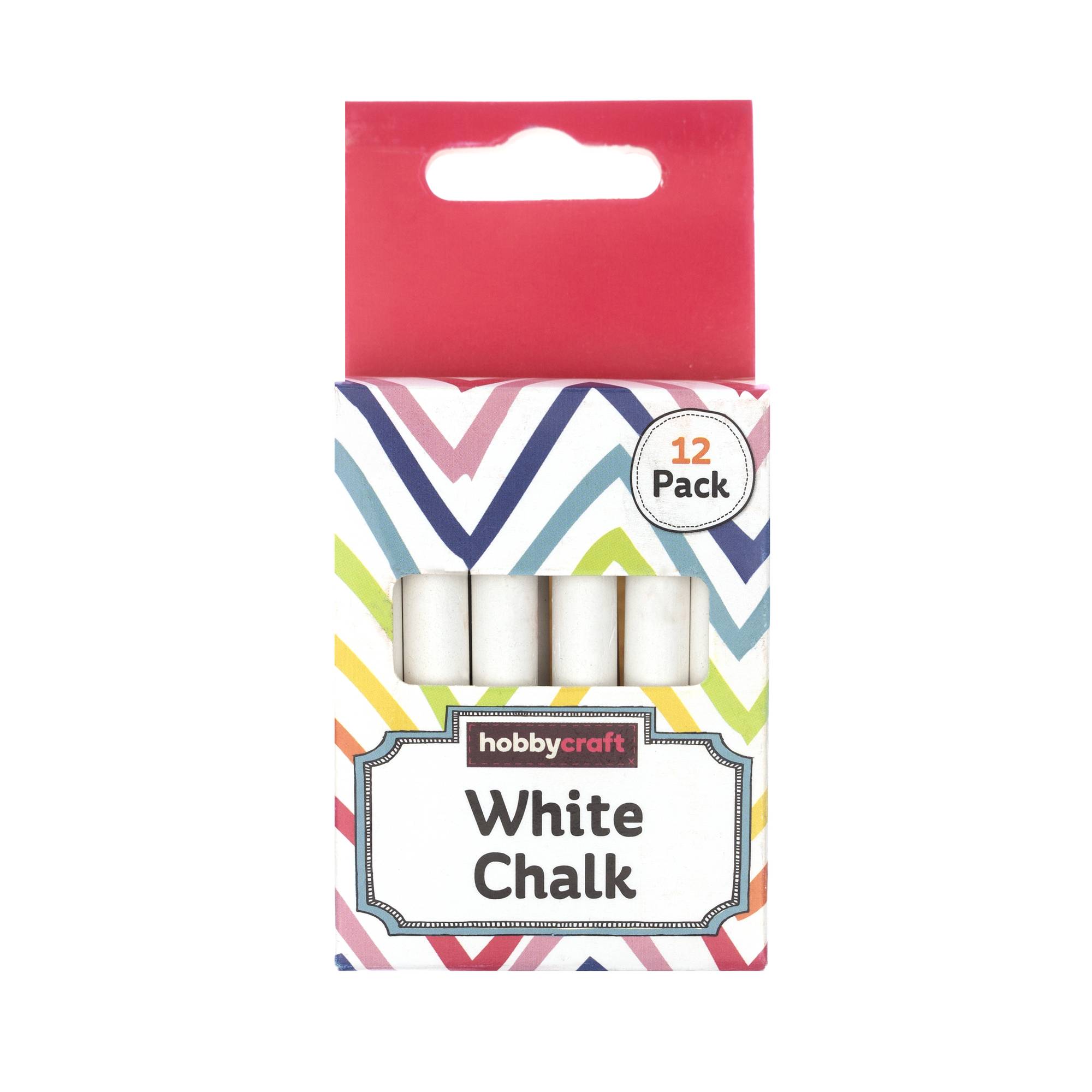 White Chalks 12 Pack | Hobbycraft
