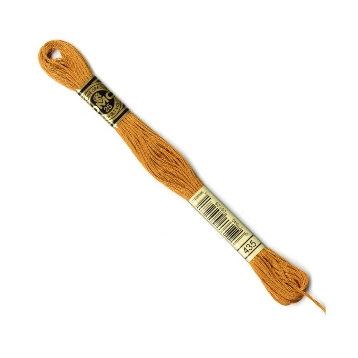 DMC Orange Mouline Special 25 Cotton Thread 8m (435) | Hobbycraft