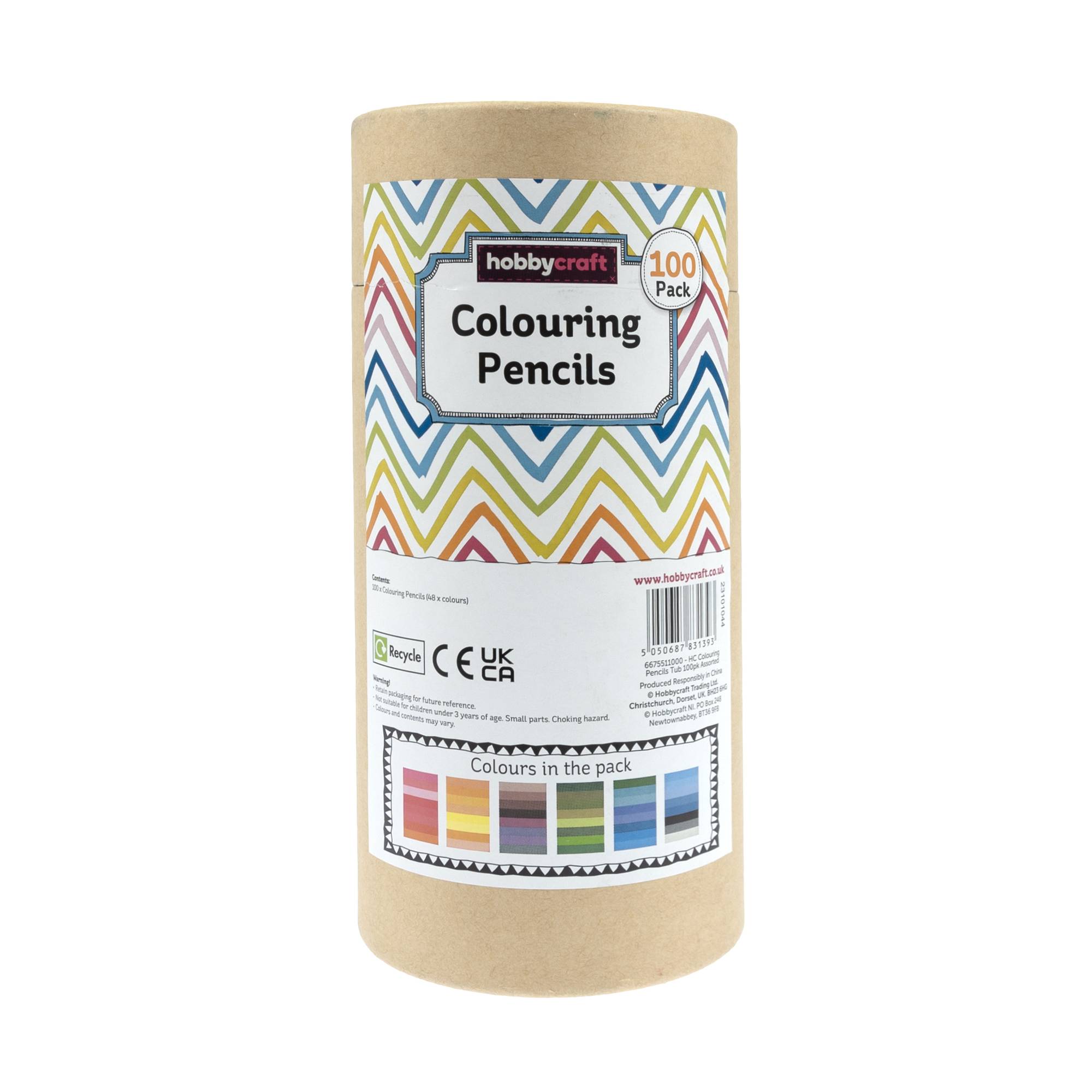 Colouring Pencils 100 Pack | Hobbycraft