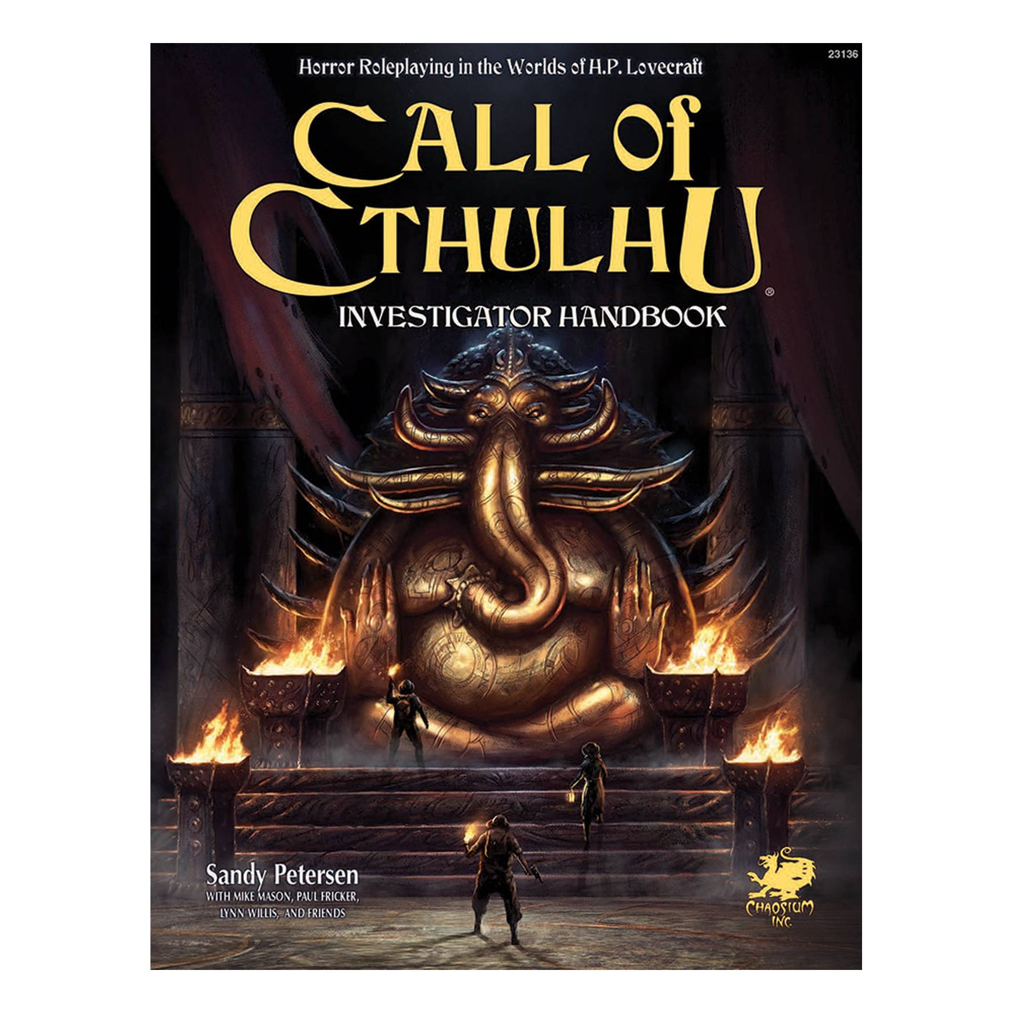 Chaosium Call of Cthulhu Investigator Handbook | Hobbycraft