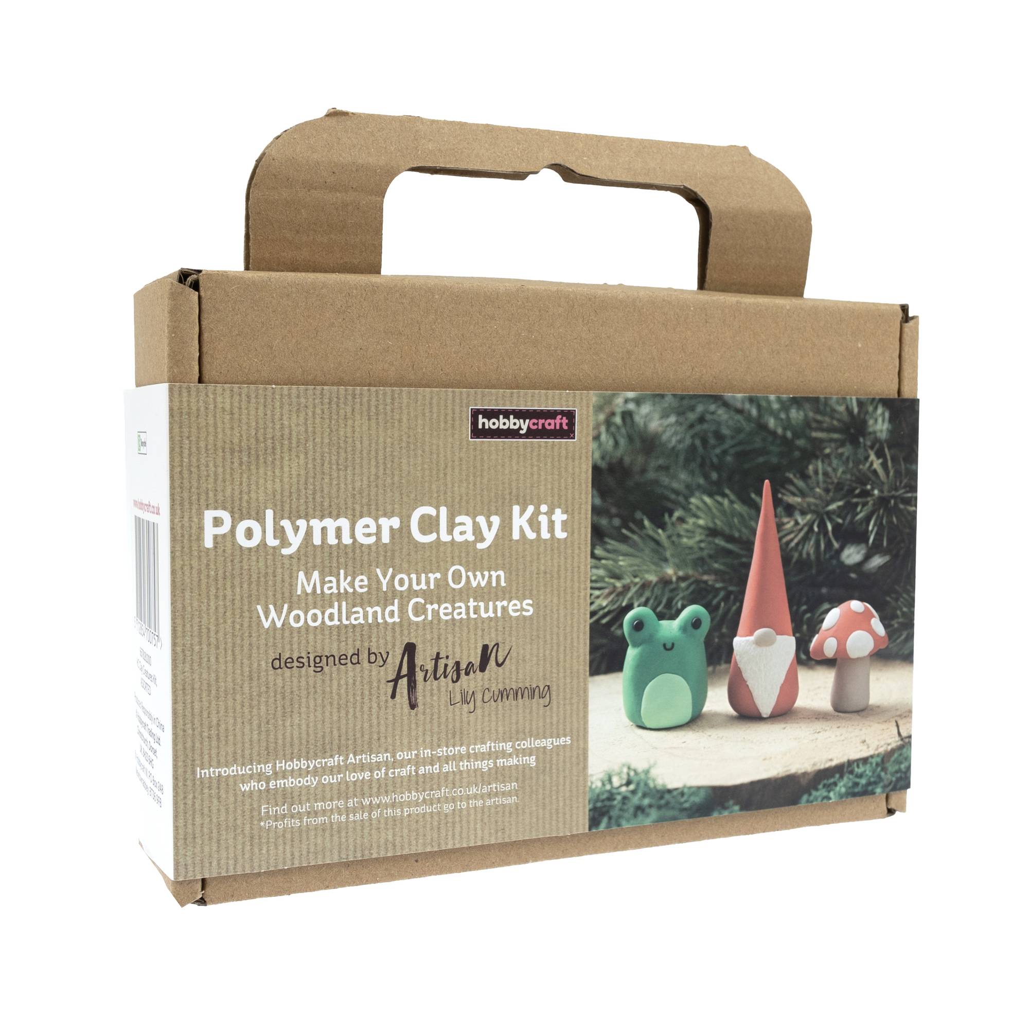 Make Your Own Woodland Creatures Polymer Clay Kit | Hobbycraft