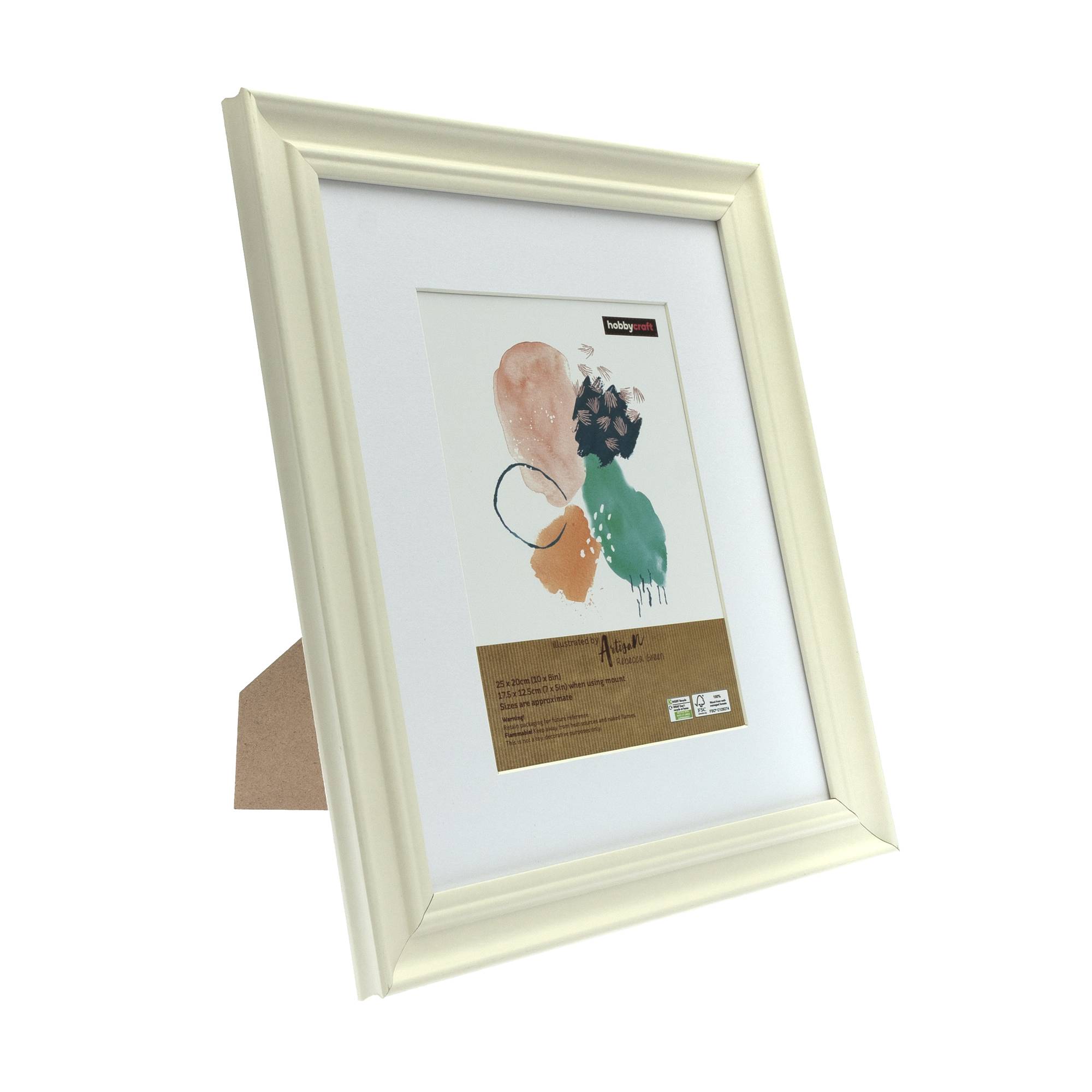 Vintage Wood Picture Frame 25cm x 20cm | Hobbycraft