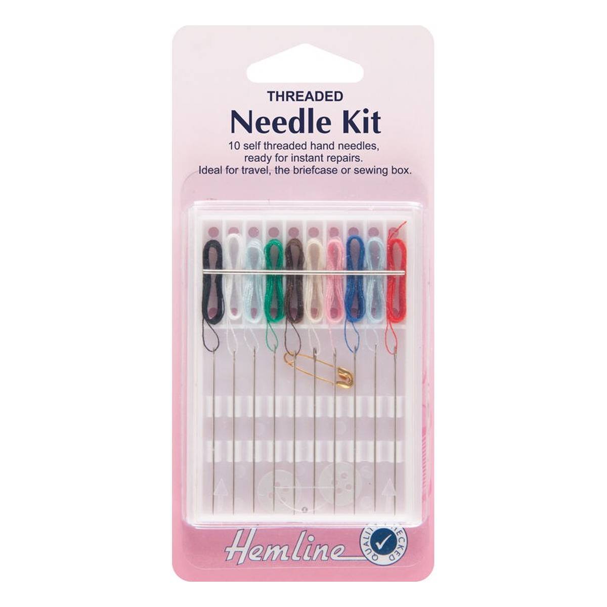 Hemline Threaded Needle Kit | Hobbycraft