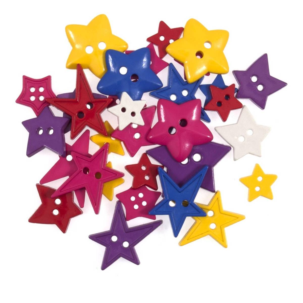 Trimits Bright Star Craft Buttons 20g | Hobbycraft