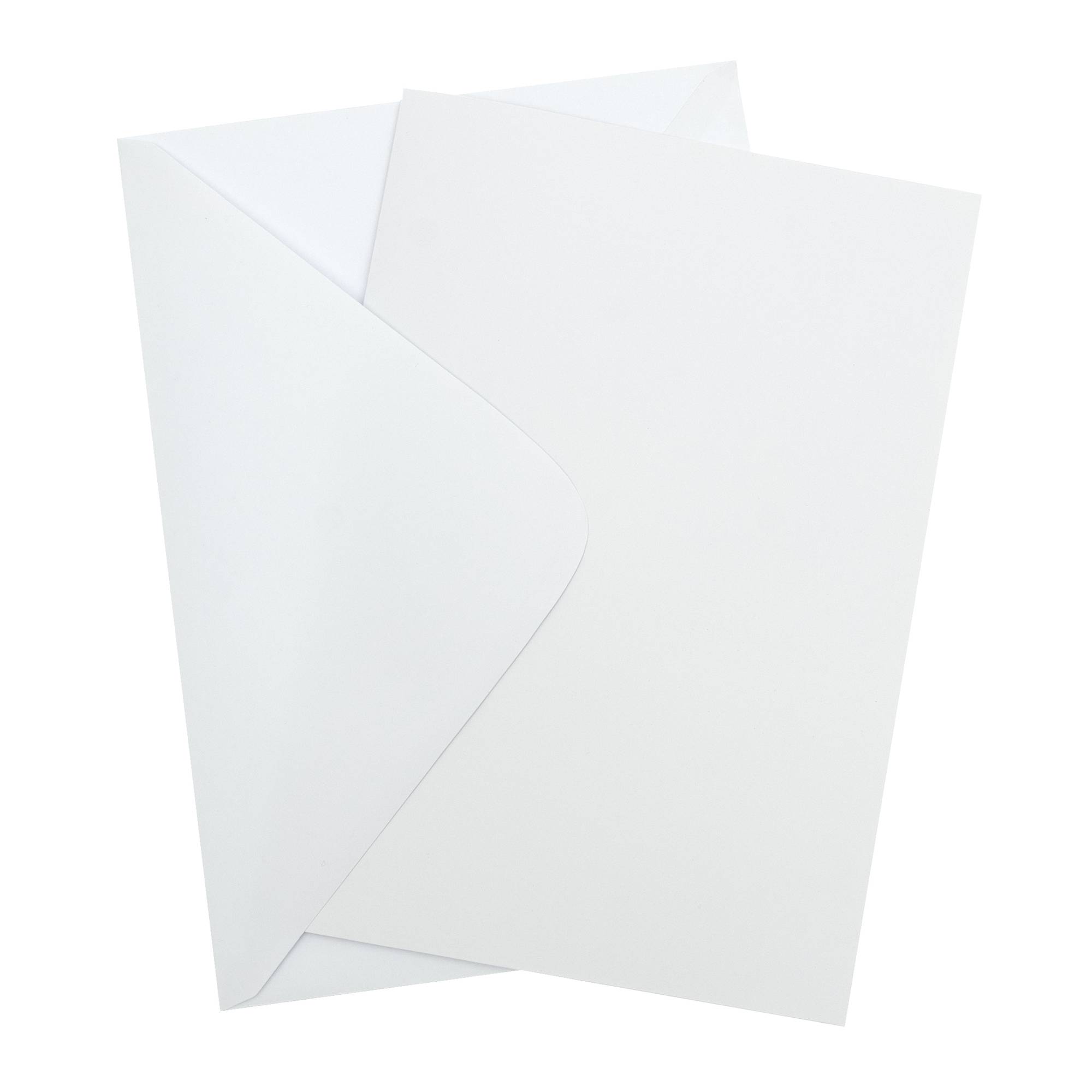 White Cards A4 4 Pack | Hobbycraft